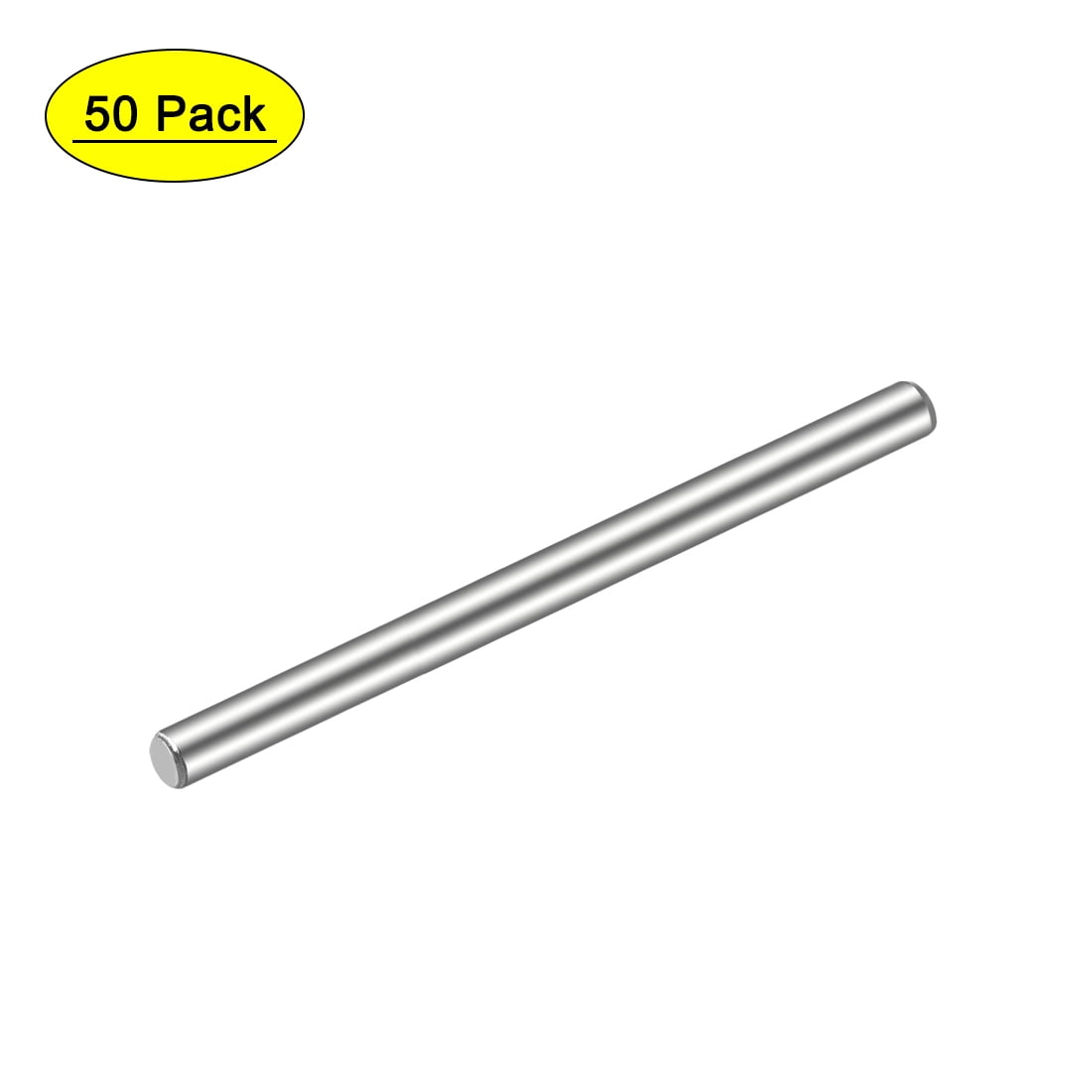 Uxcell Steel Pins 304 Stainless Steel Dowel Pin Cylindrical Shelf ...