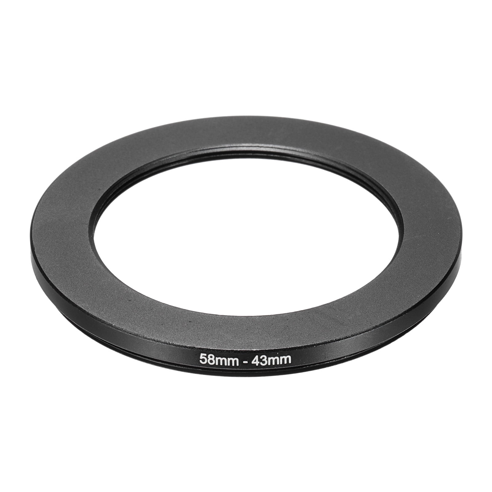 Uxcell Step Down Ring Adapter 58mm to 43mm, Filter Step-down Rings ...