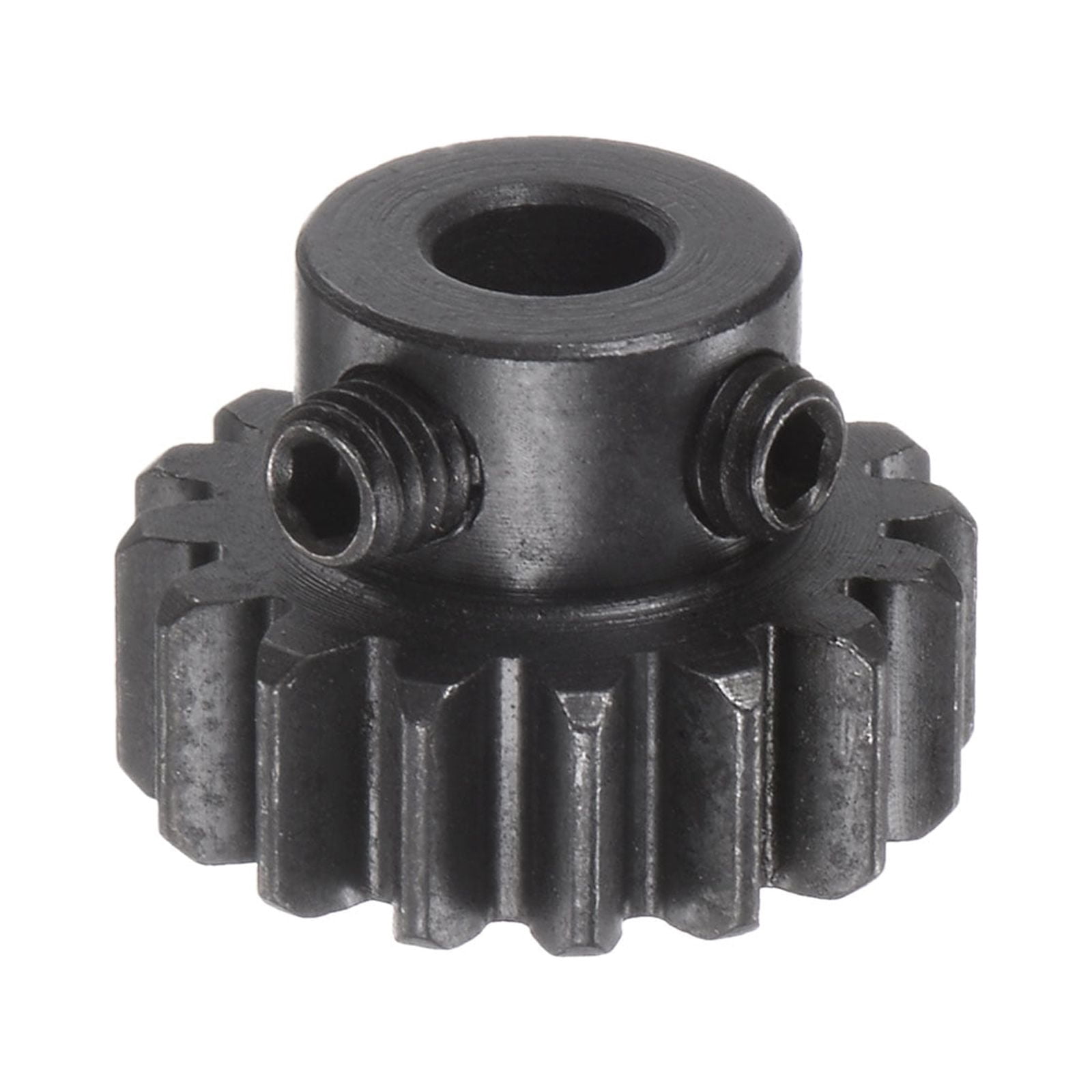 Uxcell Step Spur Pinion Gear 5mm Inner Aperture 16T 1 Module Cast Iron ...