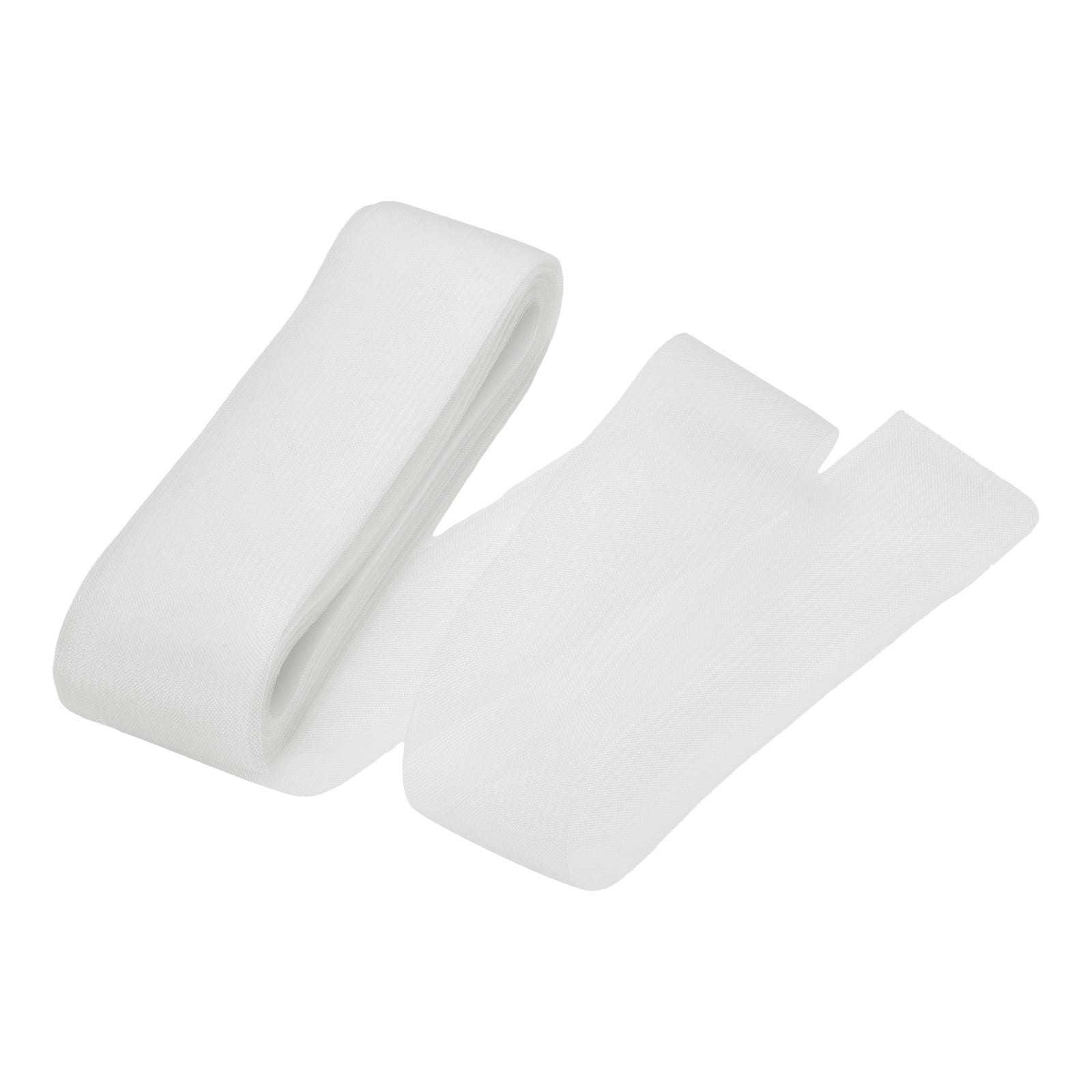 Uxcell Stiff Horsehair Braid 50 Yards 3 Inch Soft Horsehair Trim for ...