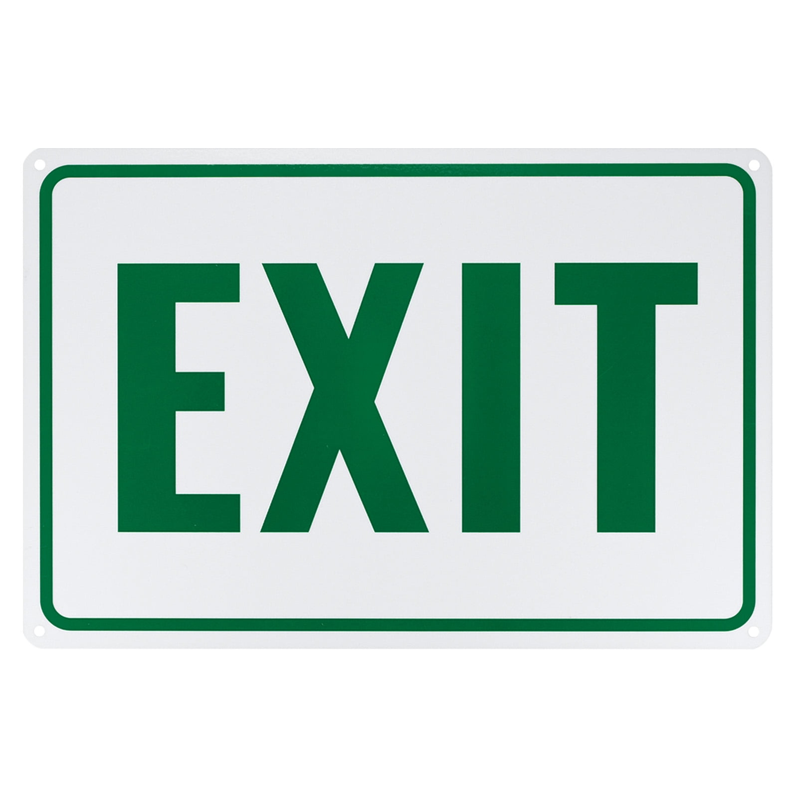 Uxcell Stop Sign 12x12 Inch Aluminum Reflective Street Slow Warning ...