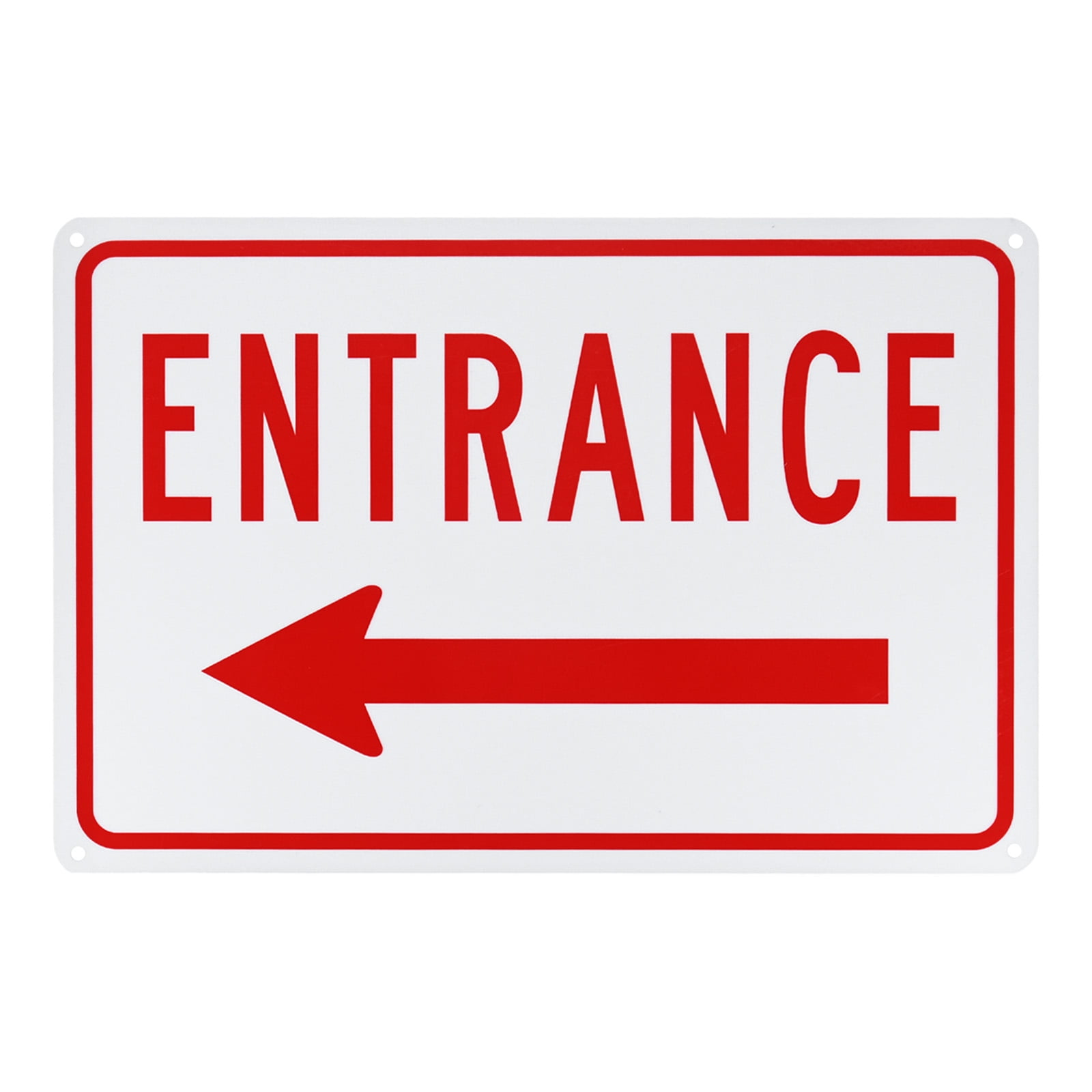 Uxcell Stop Sign 12x12 Inch Aluminum Reflective Street Slow Warning ...