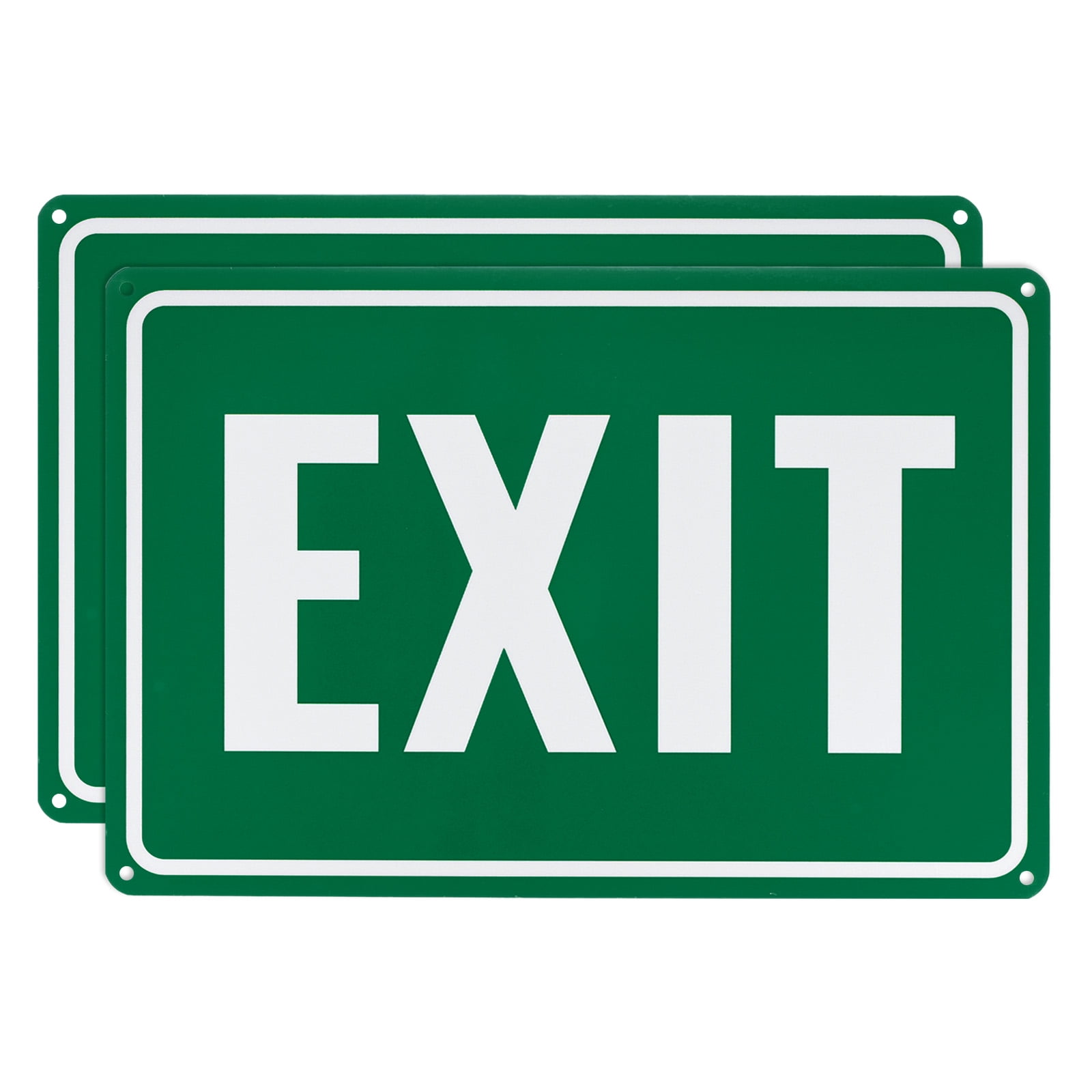 Uxcell Stop Sign 12x12 Inch Aluminum Reflective Street Slow Warning ...