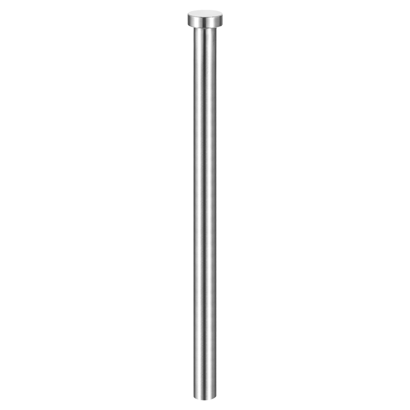 Uxcell Straight Ejector Pin 1/2" Dia 200mm (7.9") Long GCR15 Round Tip ...