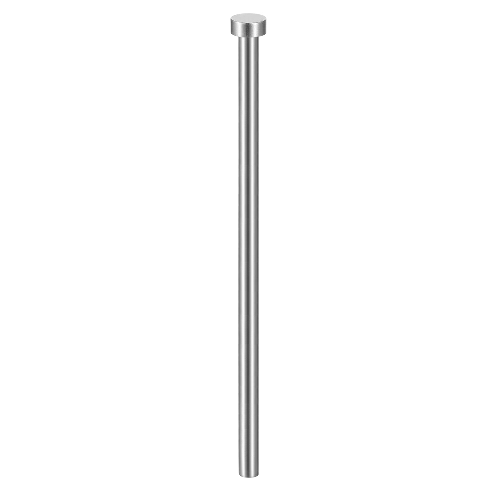 Uxcell Straight Ejector Pin 1/4" Dia 150mm (5.9") Long GCR15 Round Tip ...