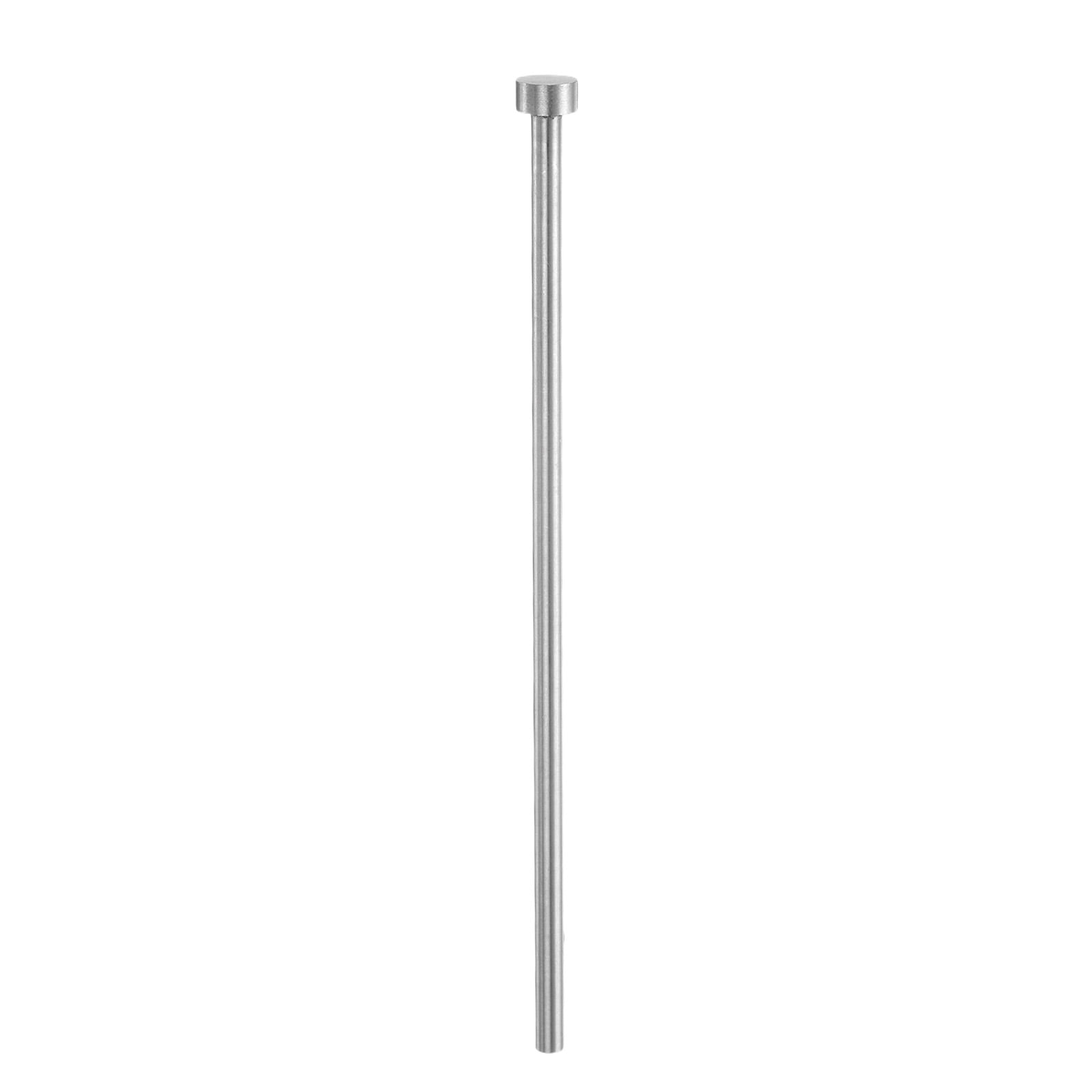 Uxcell Straight Ejector Pin 3/16" Dia 152.4mm (6") Long 65Mn Round Tip ...
