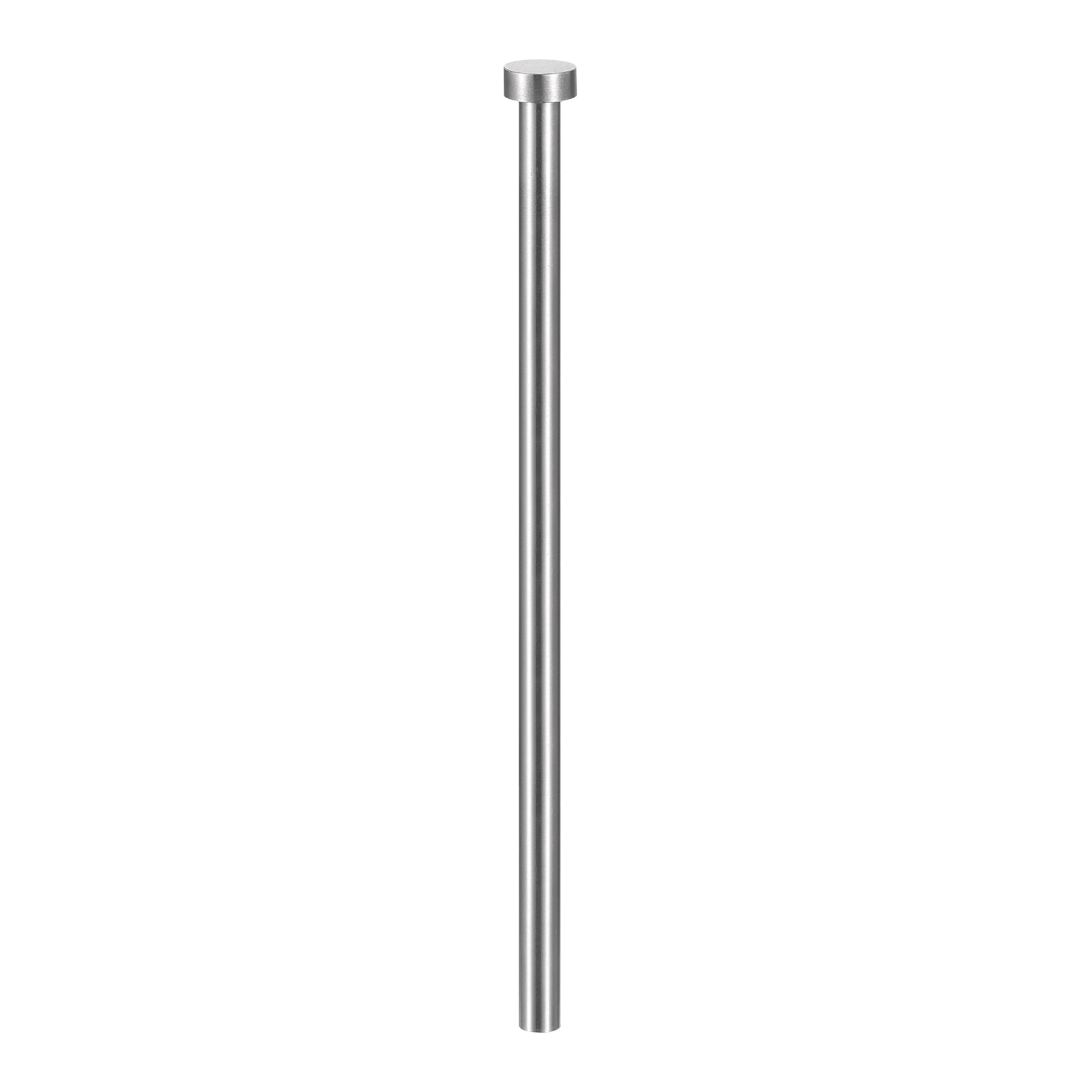 Uxcell Straight Ejector Pin 3/8" Dia 200mm (7.9") Long GCR15 Round Tip ...