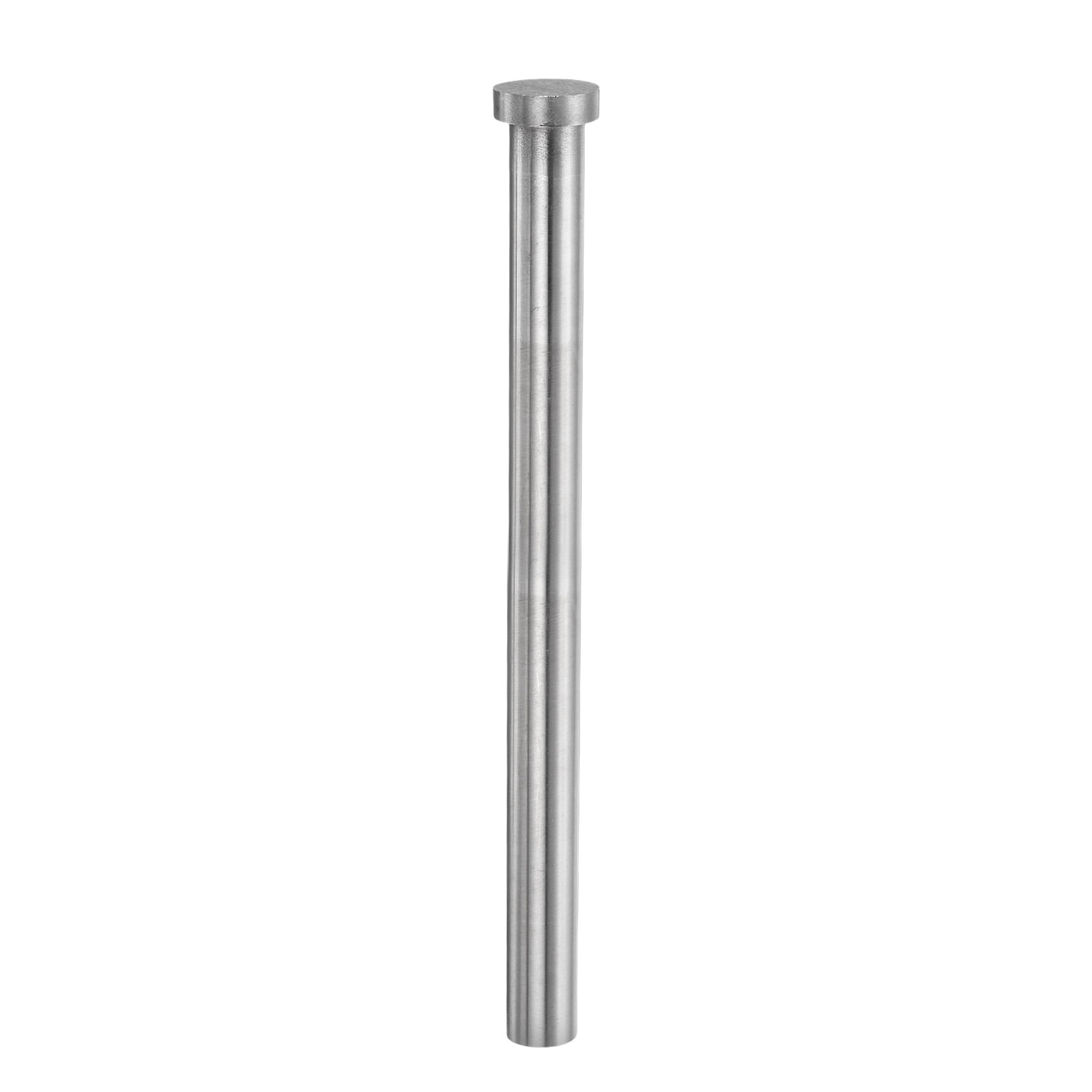 Uxcell Straight Ejector Pin 5/8" Dia 203.2mm (8") Long 65Mn Round Tip ...