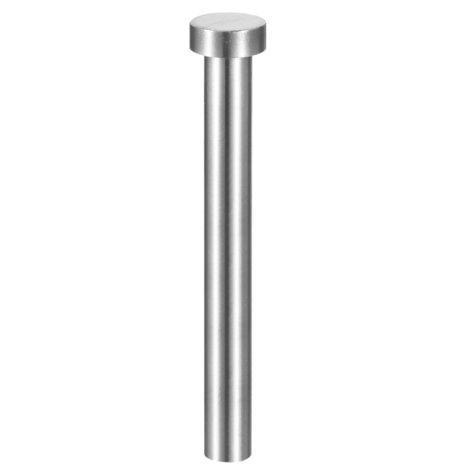 Uxcell Straight Ejector Pin 7/16" Dia 100mm (3.9") Long GCR15 Round Tip ...