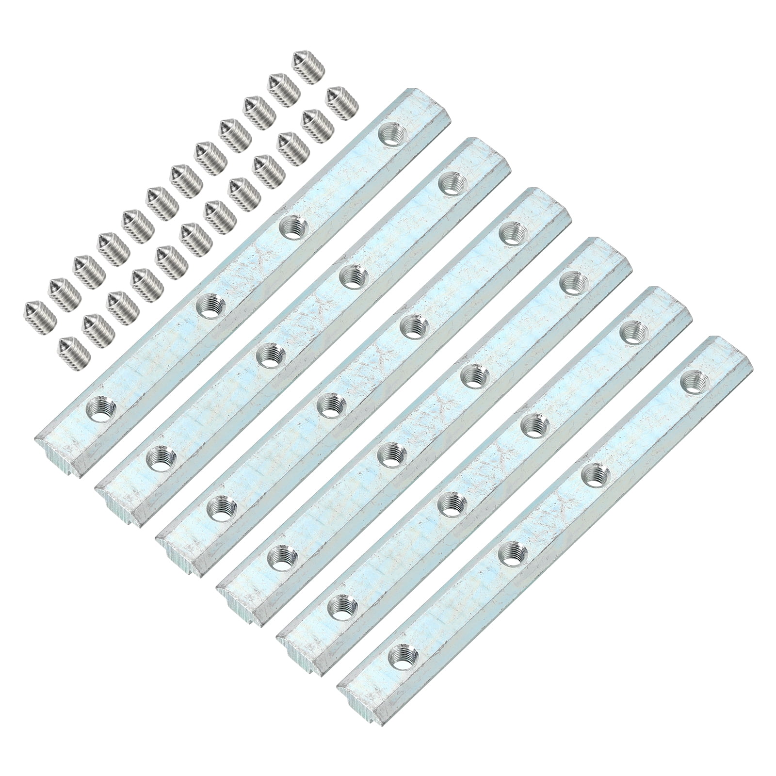 Uxcell Straight Line Connector, 6 Pack 7.1inch Inside Joint Brackets ...