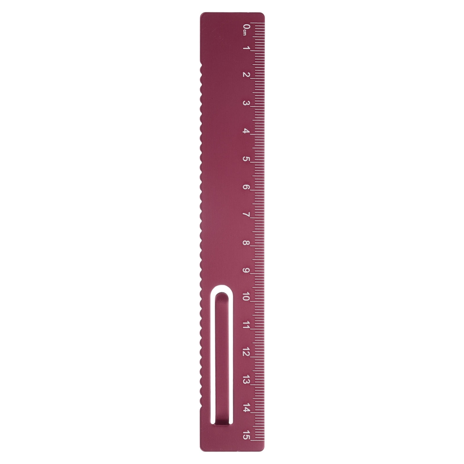 Uxcell Straight Ruler 15cm Metric Metal Aluminum Alloy Measuring ...