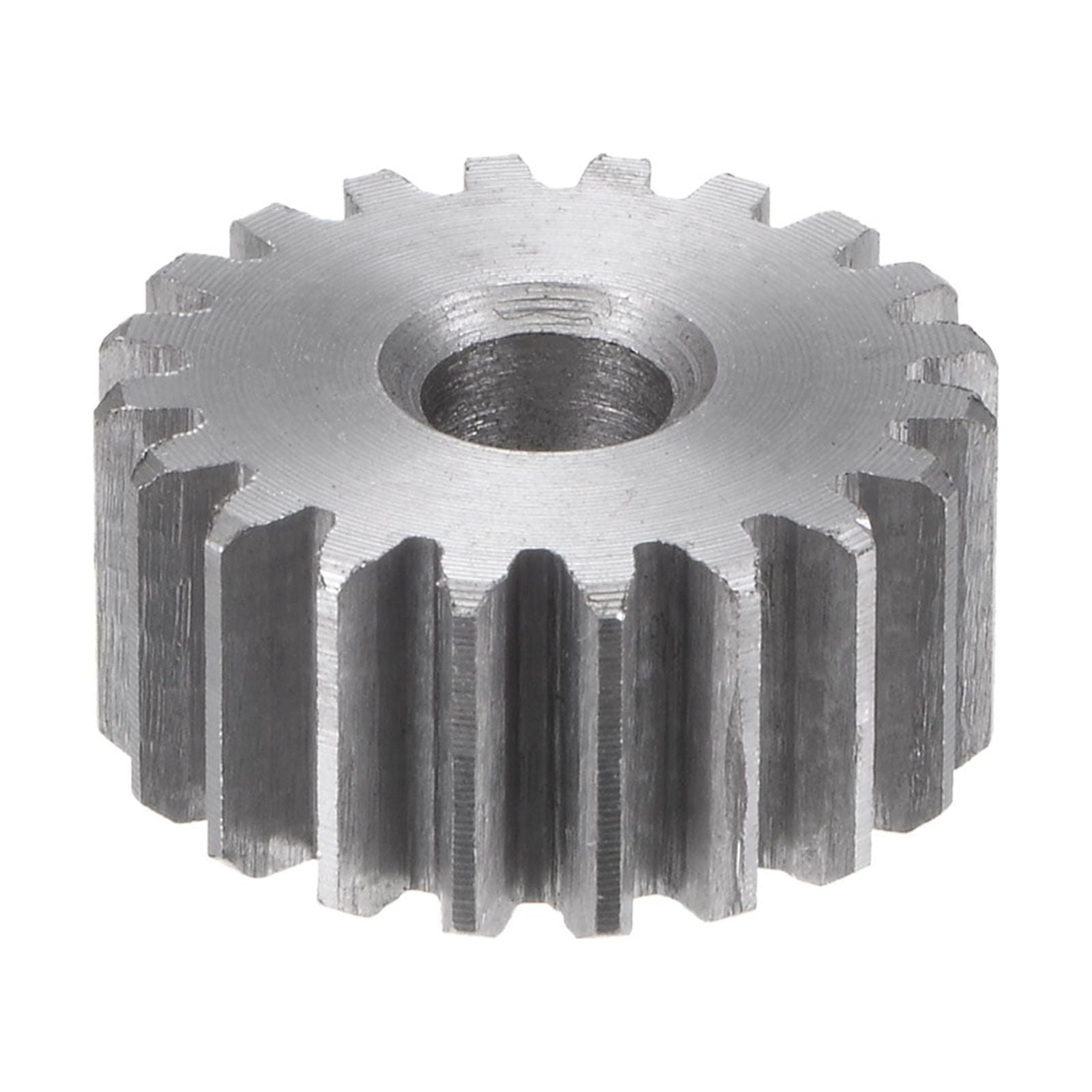 Uxcell Straight Spur Gear 6mm Inner Aperture 20T 1 Module 45# Steel ...
