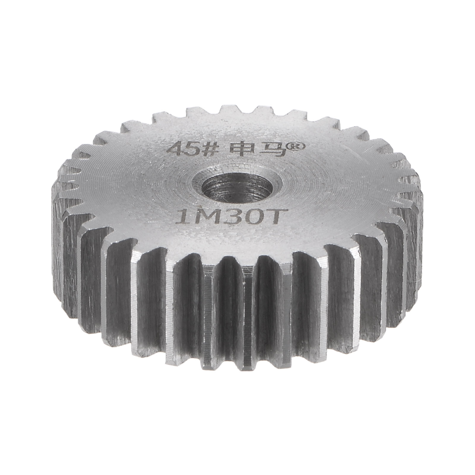 Uxcell Straight Spur Gear 6mm Inner Aperture 30T 1 Module 45# Steel ...