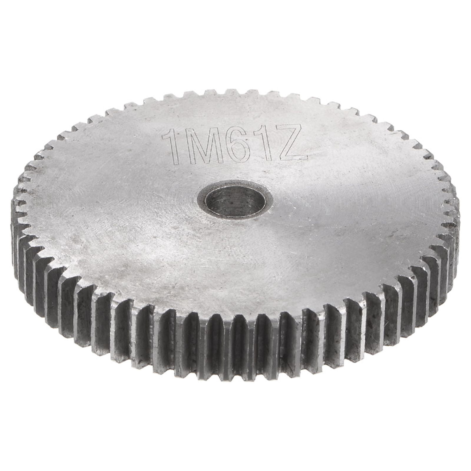 Uxcell Straight Spur Gear 8mm Inner Diameter 61T 1 Module 45# Steel ...