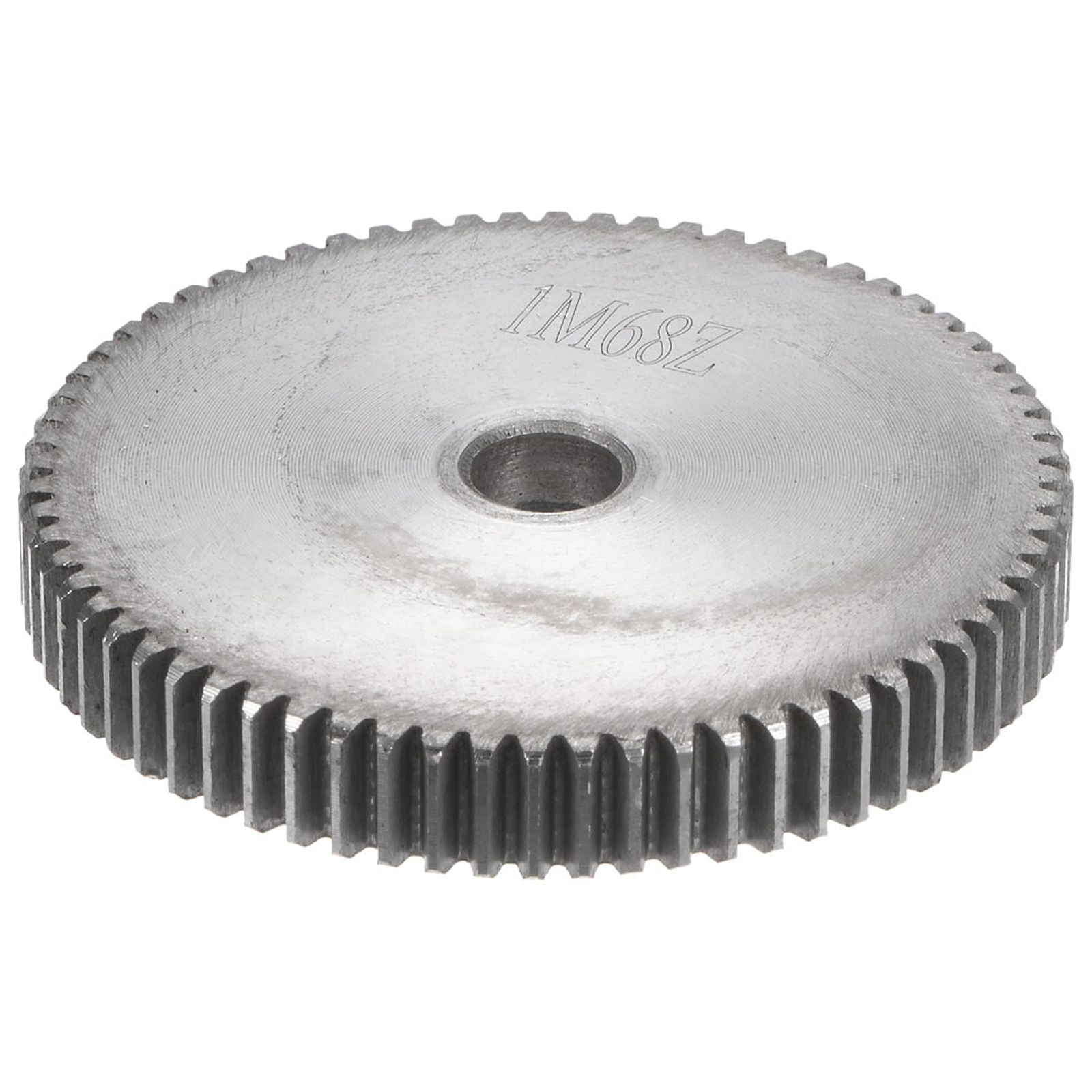 Uxcell Straight Spur Gear 8mm Inner Diameter 68T 1 Module 45# Steel ...