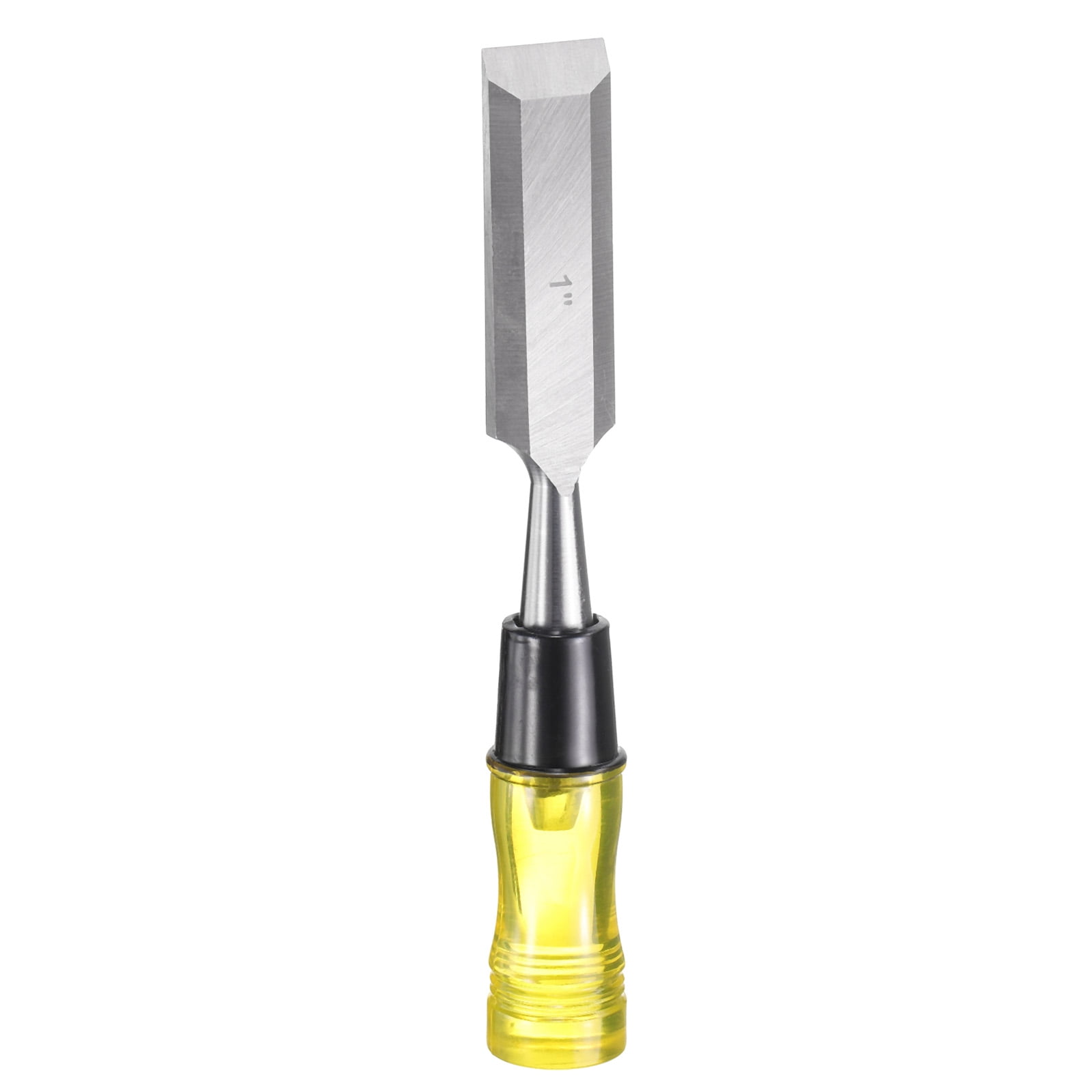 Uxcell Wood Chisel 1" CRV Steel Beveled Edge Blade High Impact Handle ...