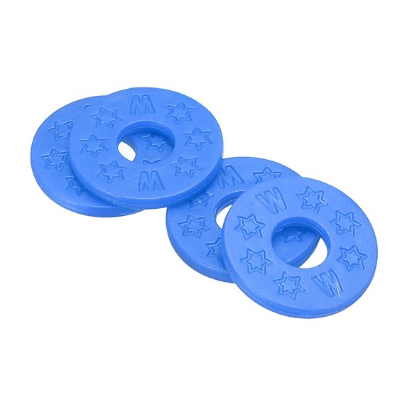 Uxcell Strap Blocks Rubber Strap Block Blue, for Guitar Strap Button ...