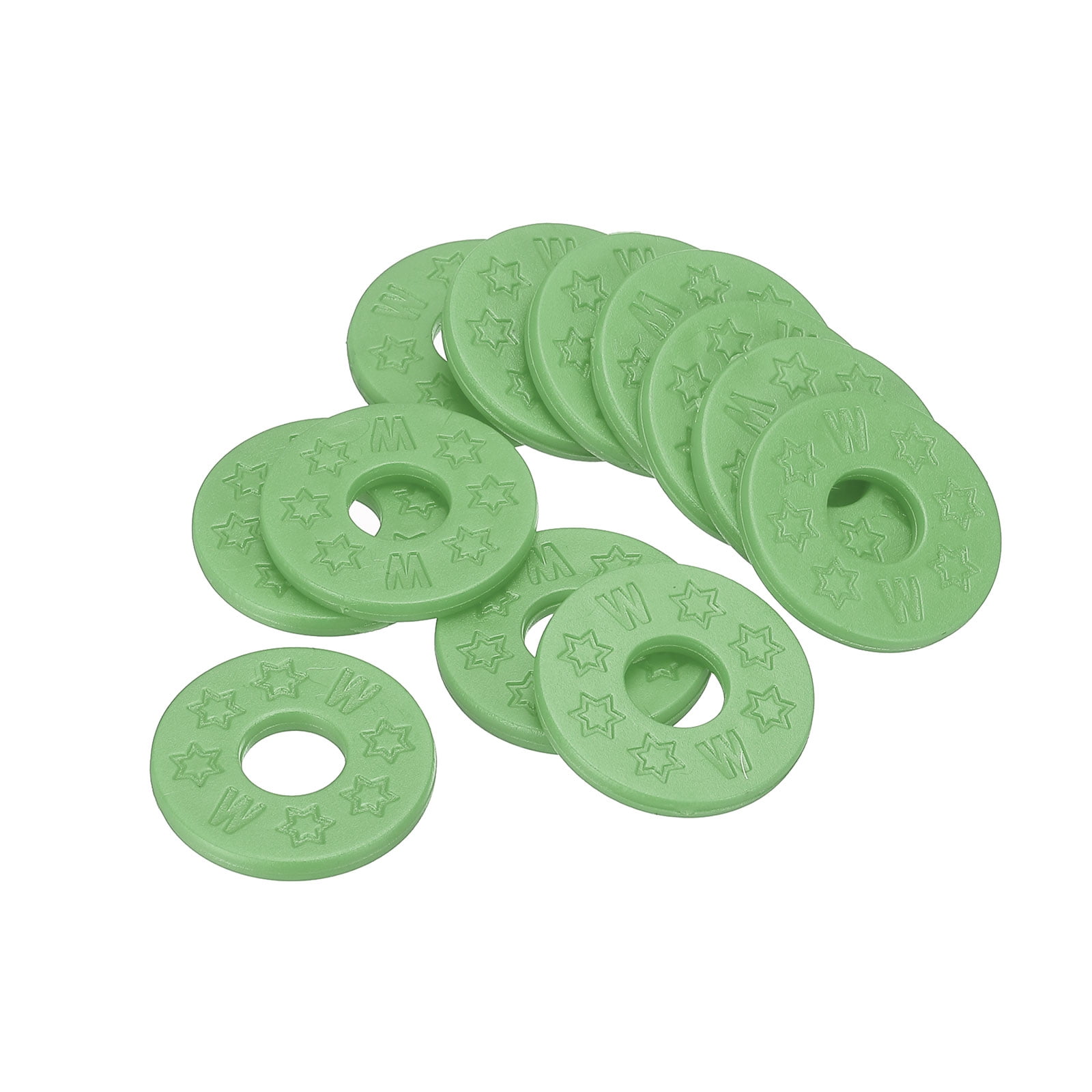 Uxcell Strap Blocks Rubber Strap Block Green, for Guitar Strap Button ...