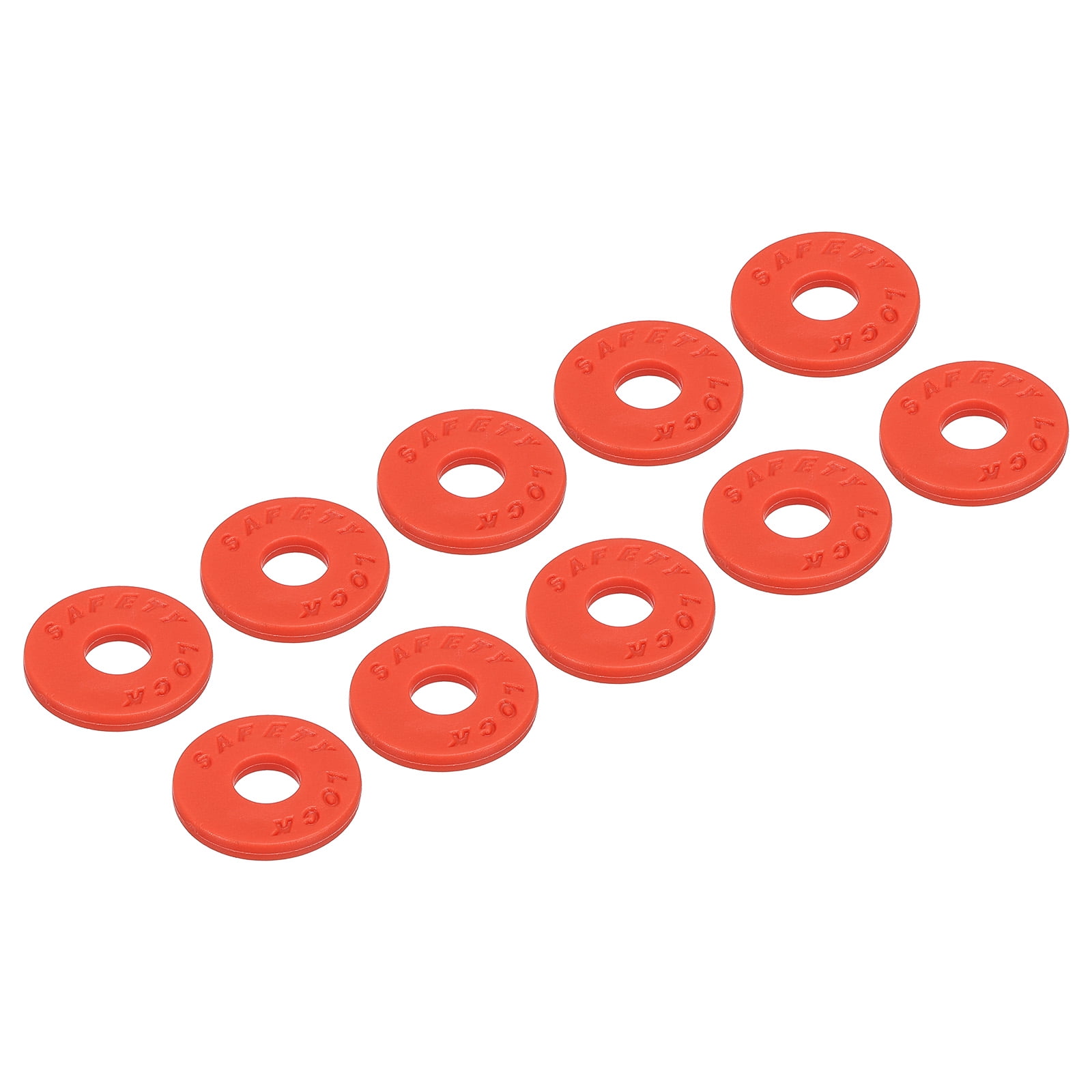 Uxcell Strap Blocks Silicone Rubber Strap Block Red, for Guitar Strap ...