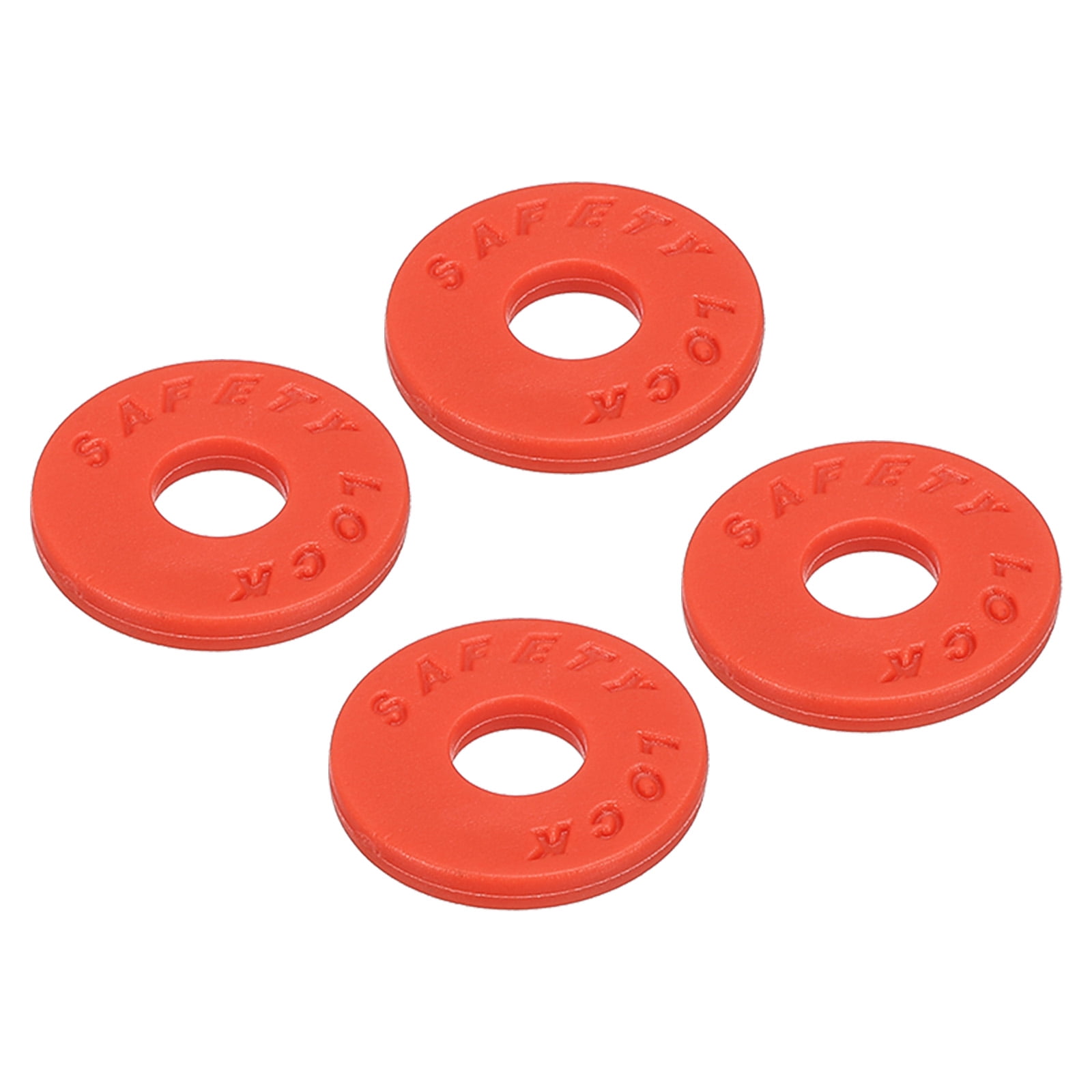 Uxcell Strap Blocks Silicone Rubber Strap Block Red, for Guitar Strap ...