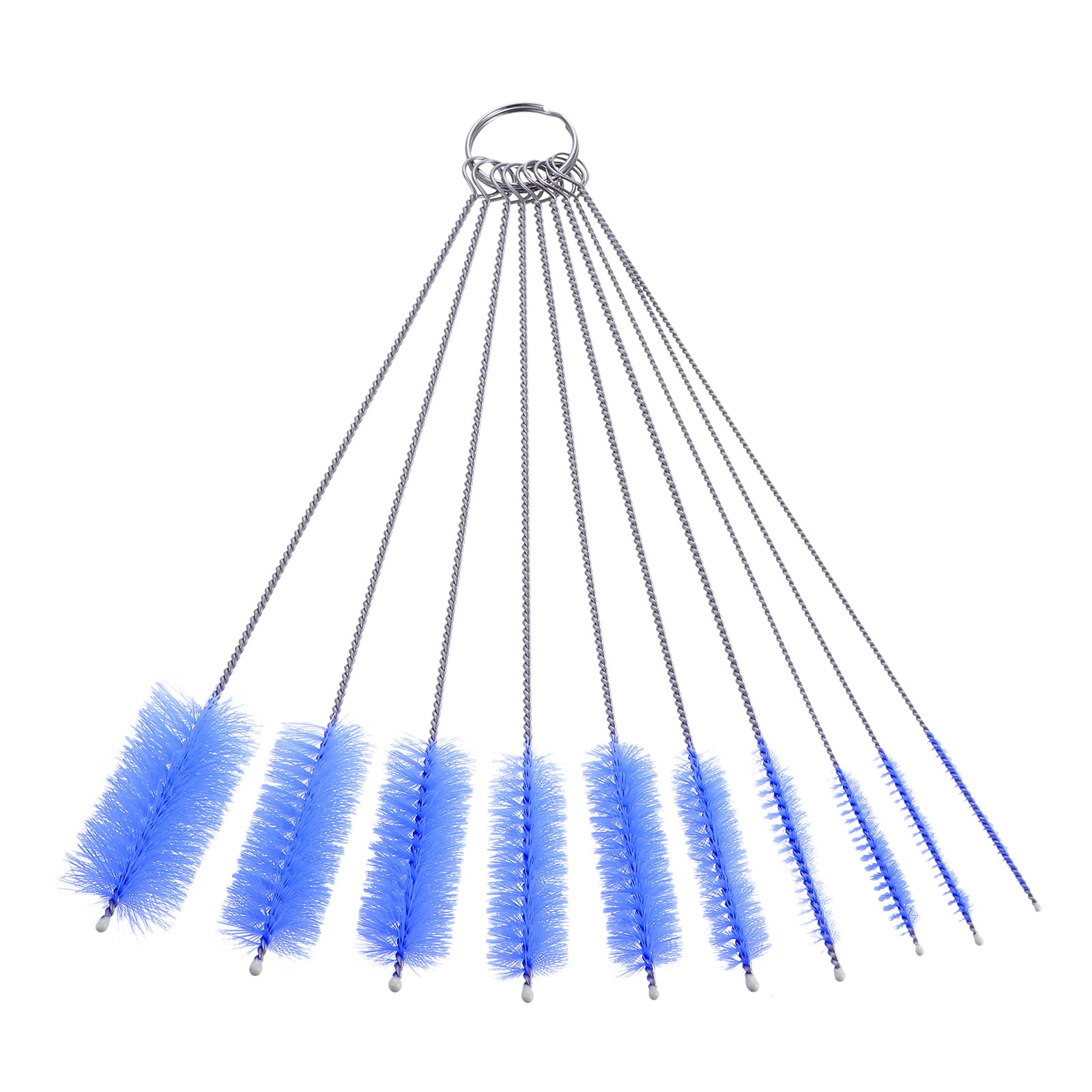 Uxcell Straw Cleaner Brush Set, 8.3" Nylon Tube Pipe Cleaners, Set of ...