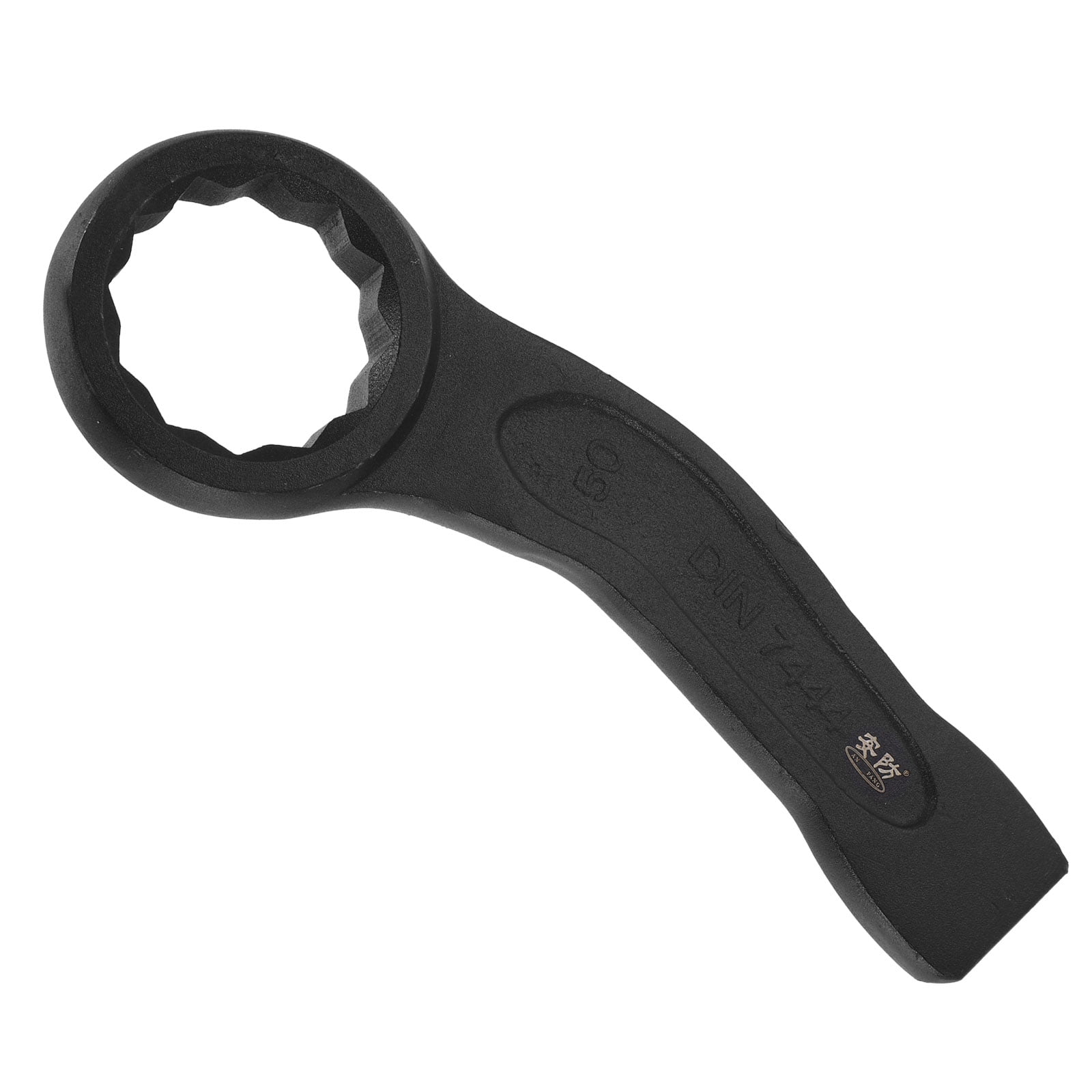 Uxcell Striking Wrench 50mm 45# Steel Spraying 6-Point Flat Strike ...