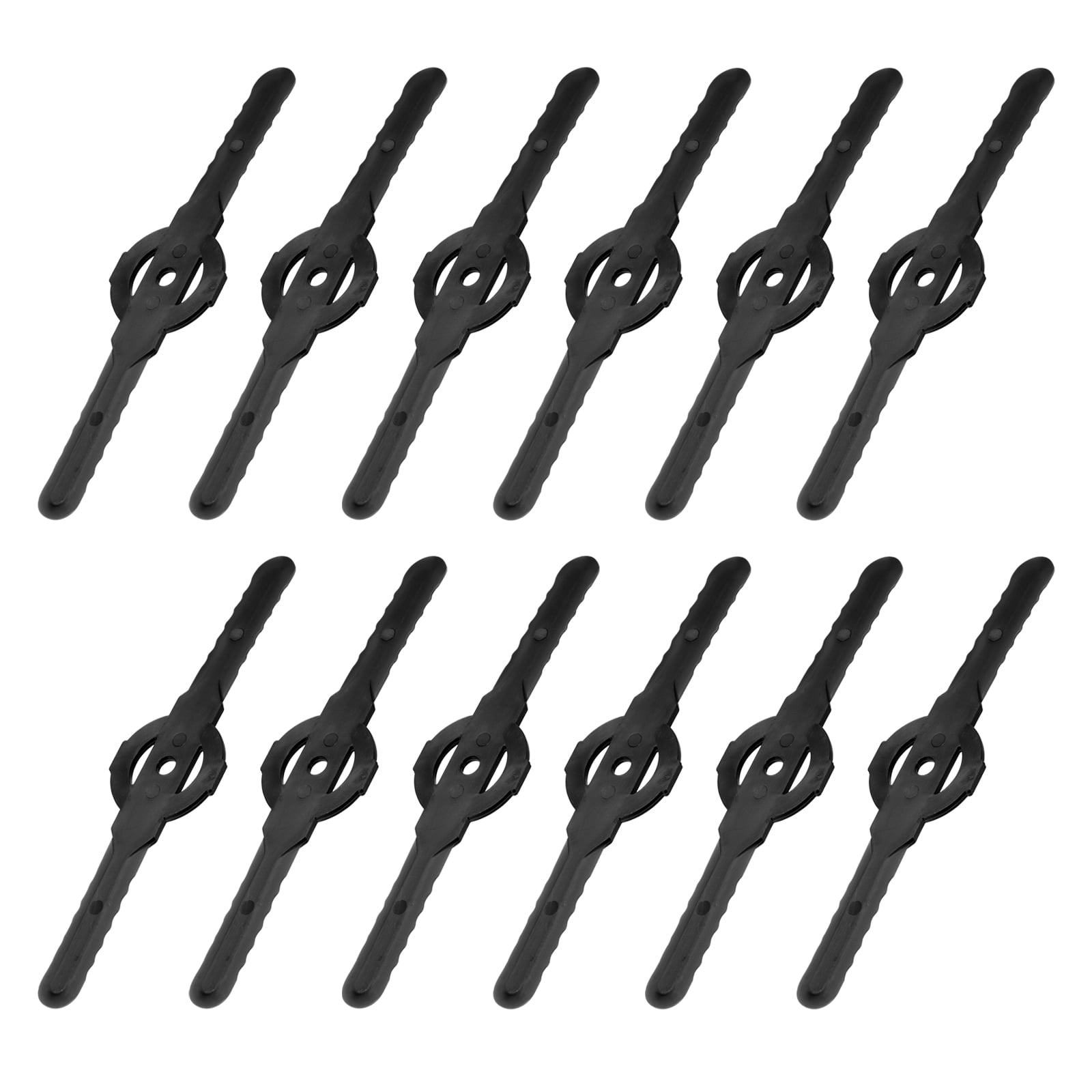 Uxcell String Trimmer Head Blades Replace, 36Pack Plastic Lawn Mower ...