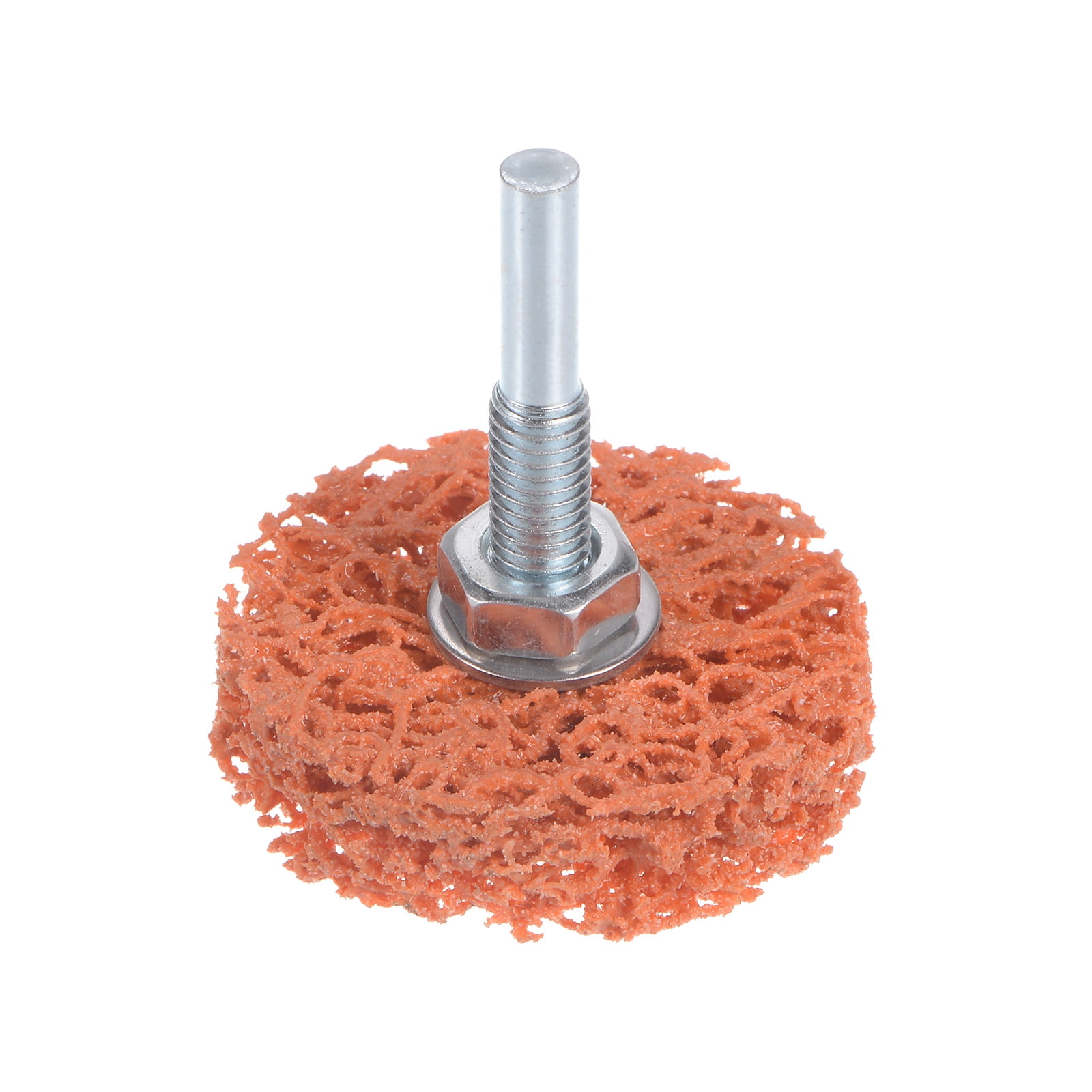 Uxcell Strip Wheel Stripping Wheels 2"x1/2"x1/4" Shaft for Angle Orange ...