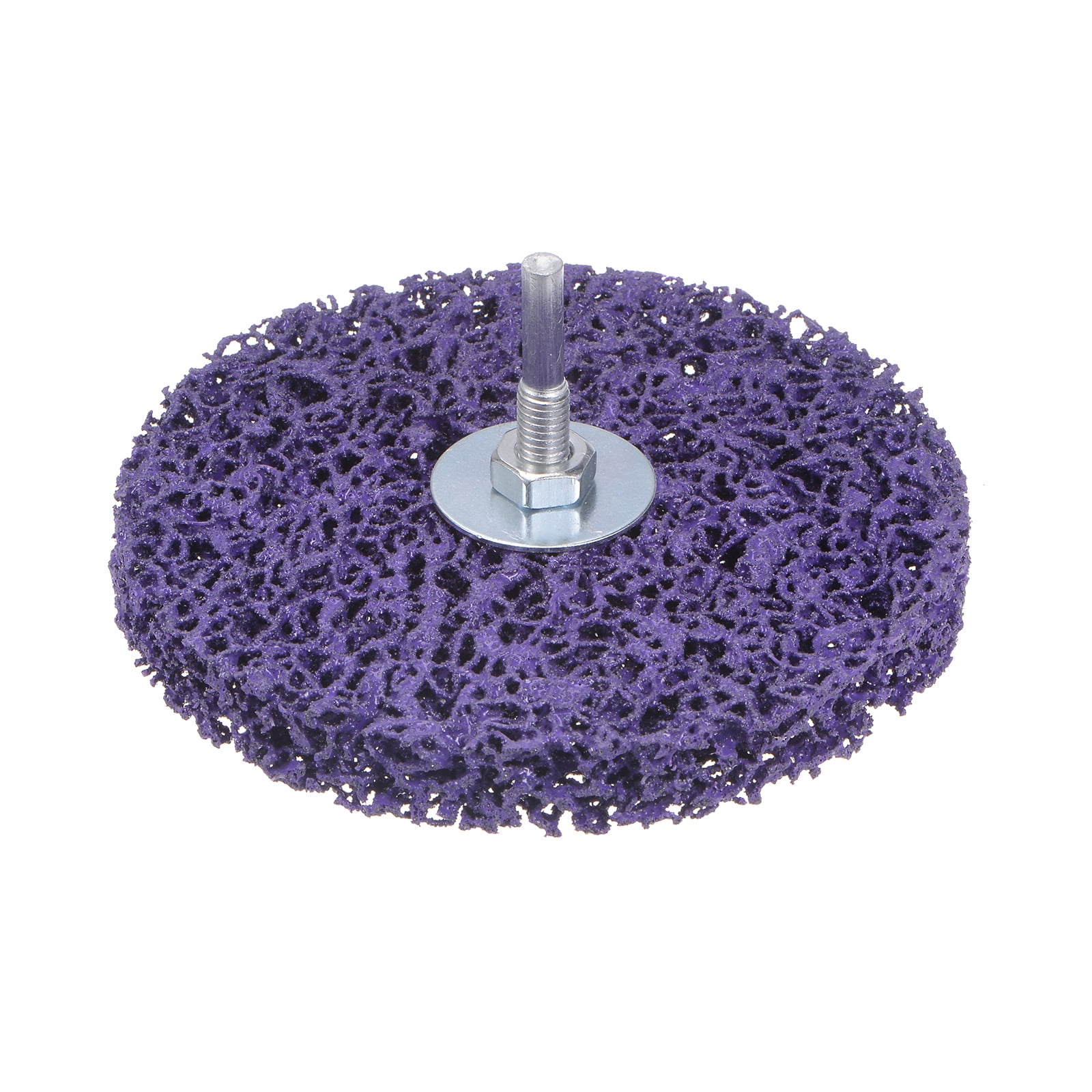 Uxcell Strip Wheel Stripping Wheels 5"x1/2"x1/4" Shaft for Angle Purple ...