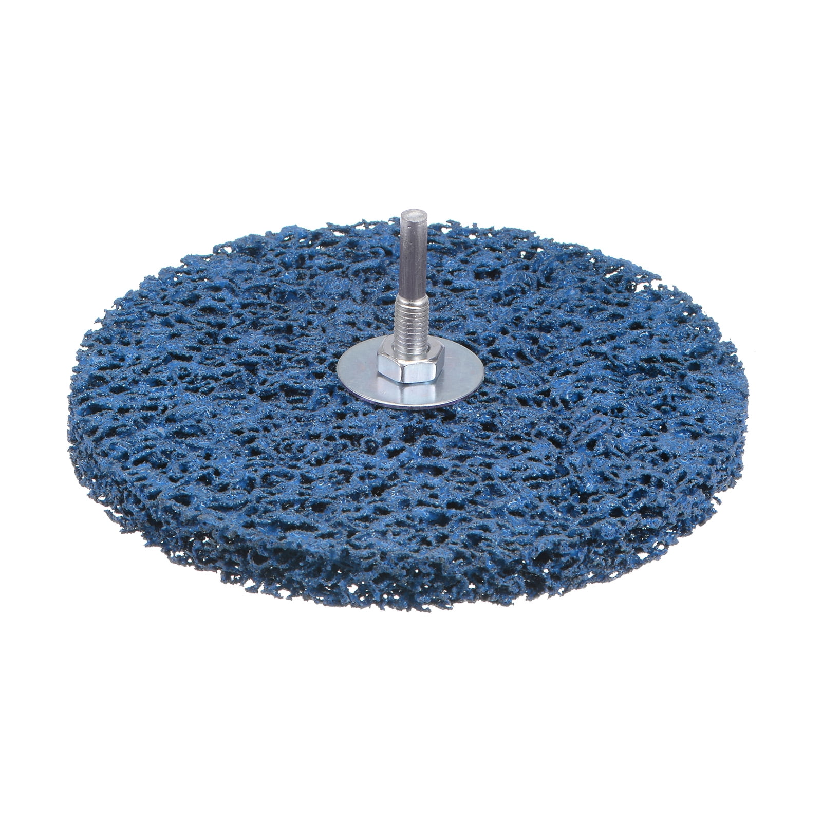 Uxcell Strip Wheel Stripping Wheels 6"x1/2"x1/4" Shaft for Angle Blue ...