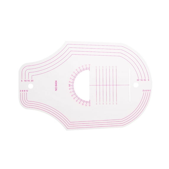 Uxcell Styling Sewing French Curve Ruler, 20x13.5cm Clear Sewing ...