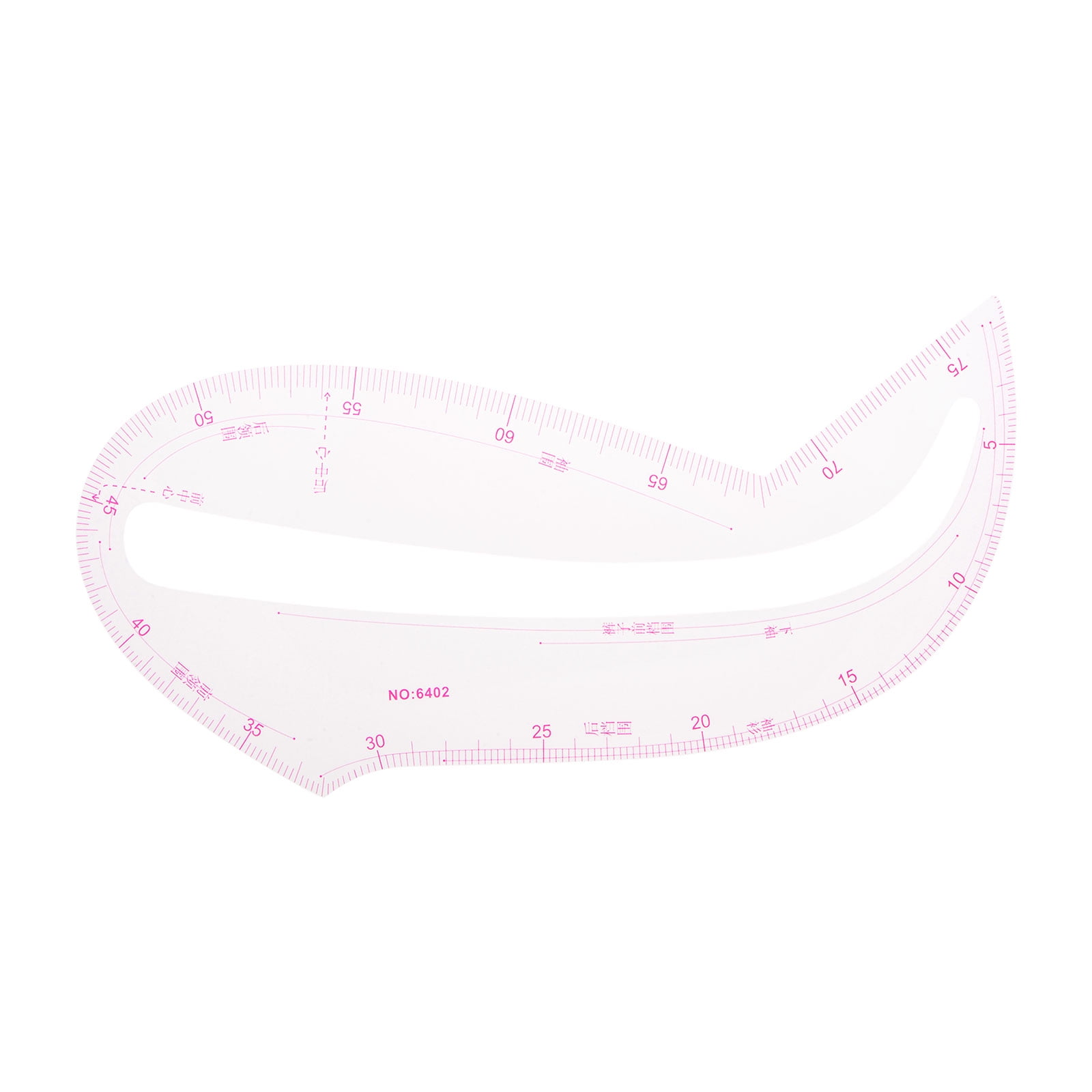 Uxcell Styling Sewing French Curve Ruler, 29.5x13.5cm Clear Sewing ...