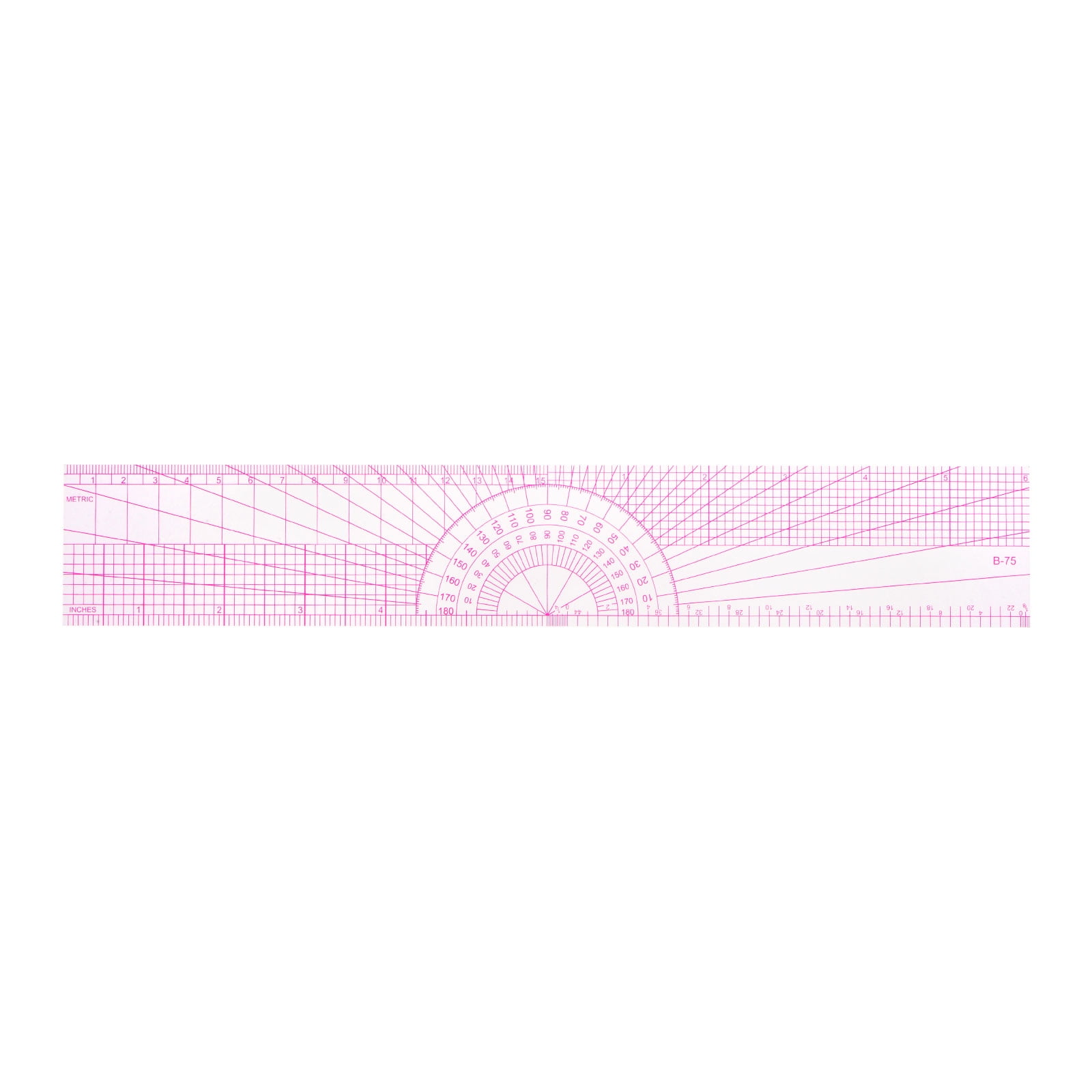 Uxcell Styling Sewing French Curve Ruler, 30.5x5cm Clear Sewing Pattern ...