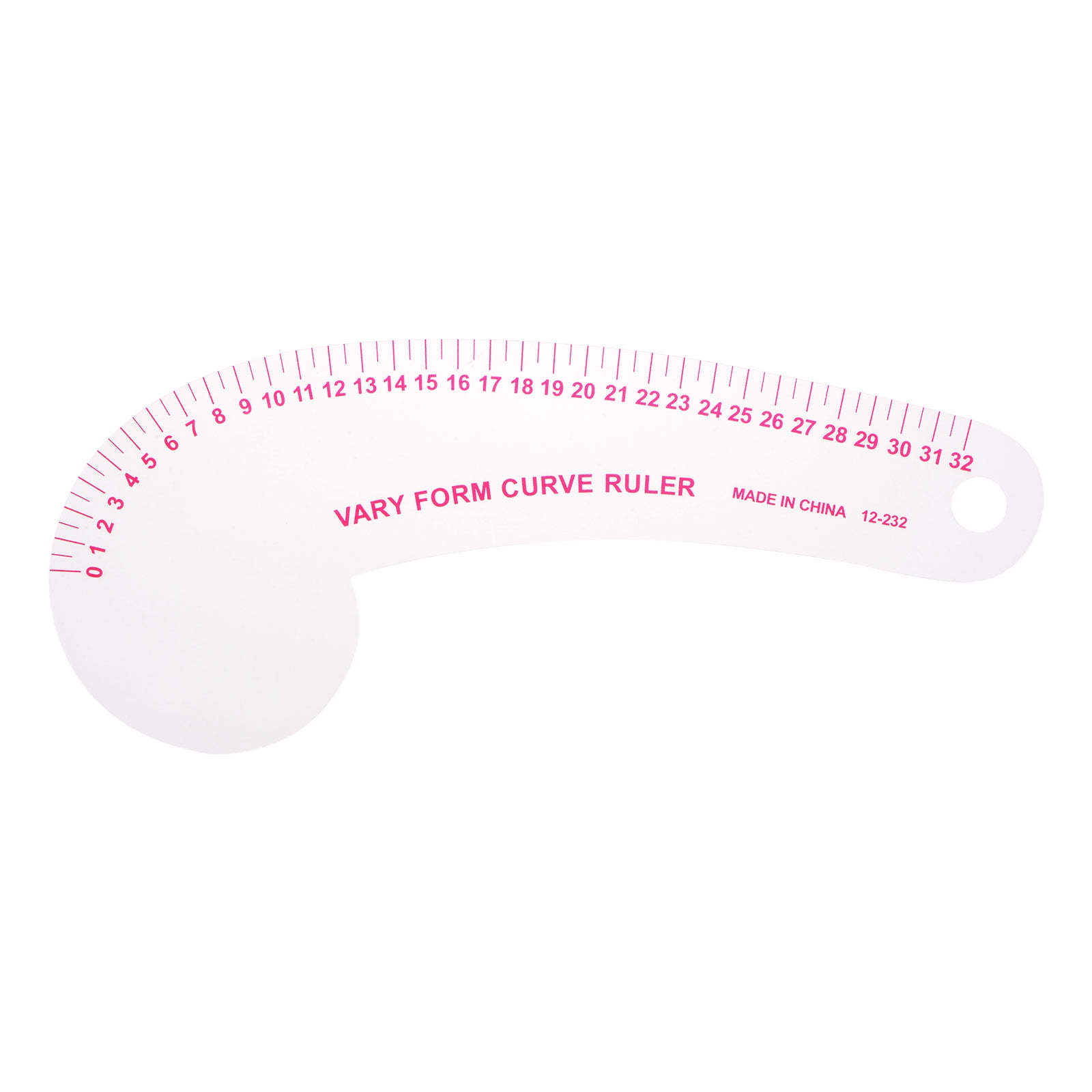 Uxcell Styling Sewing French Curve Ruler, 30x11.5cm Clear Sewing ...