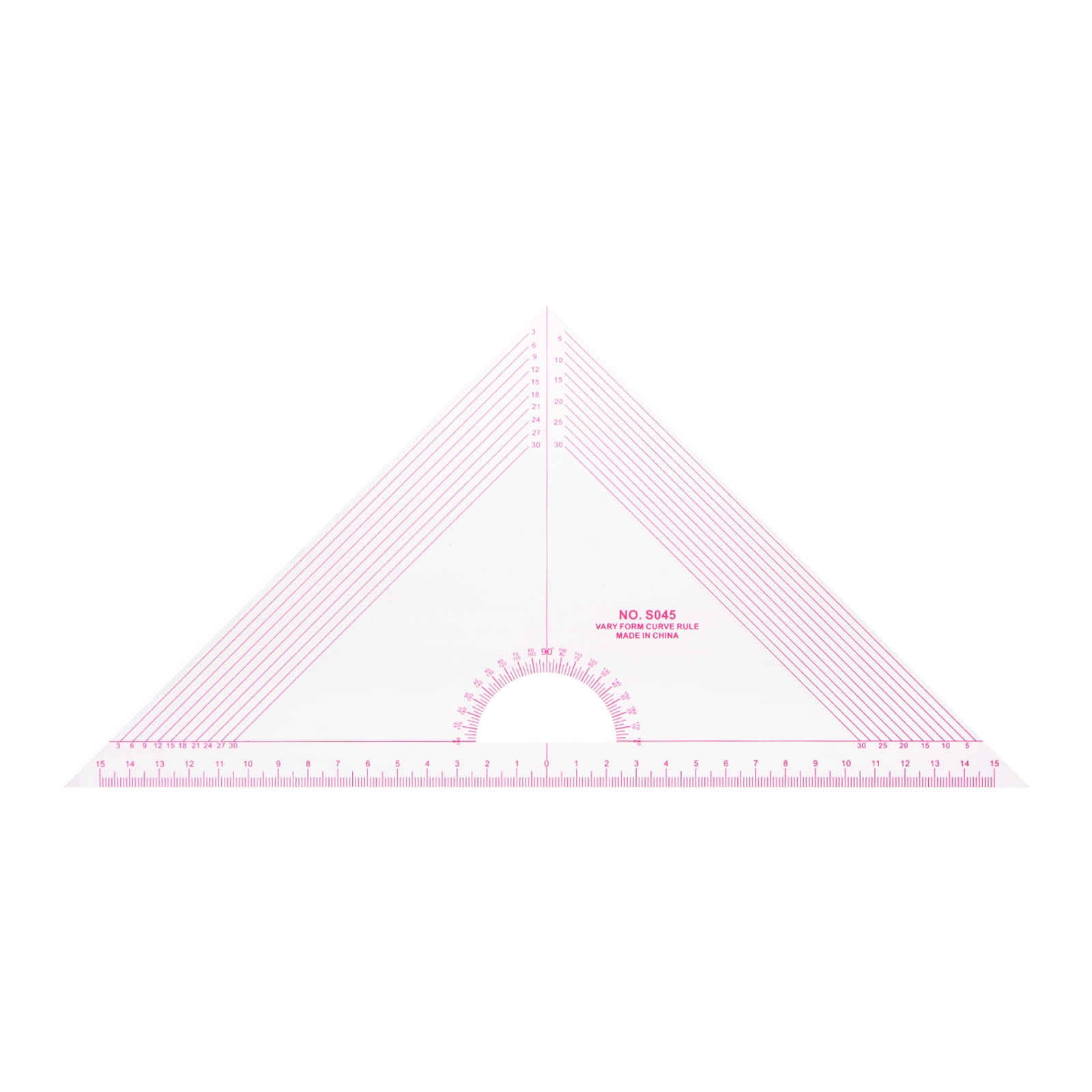 Uxcell Styling Sewing French Curve Ruler, 32.5x23cm Clear Sewing ...