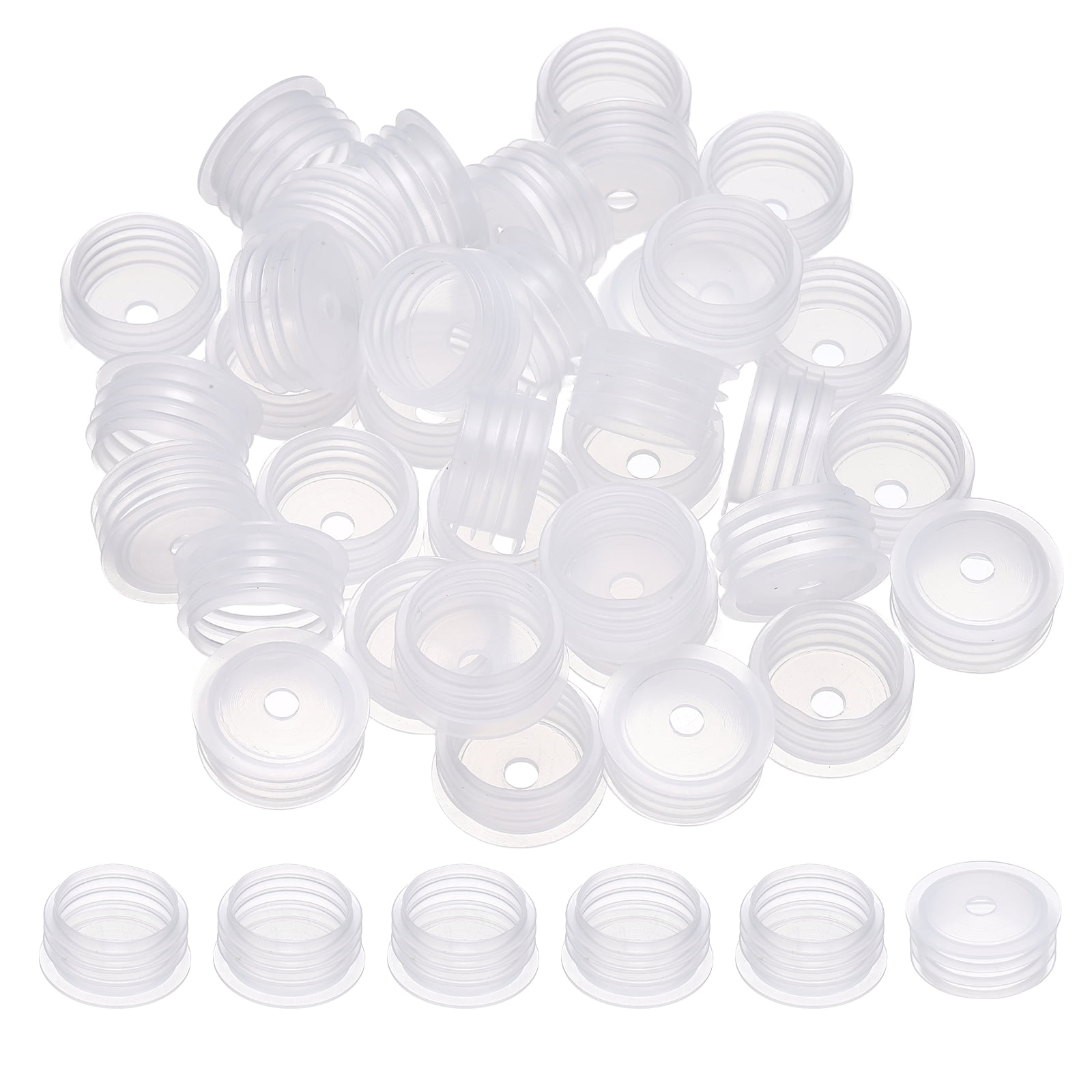Uxcell Suit for 19mm Plastic Bottle Adapter, 60 Pcs Press-in Bottle ...