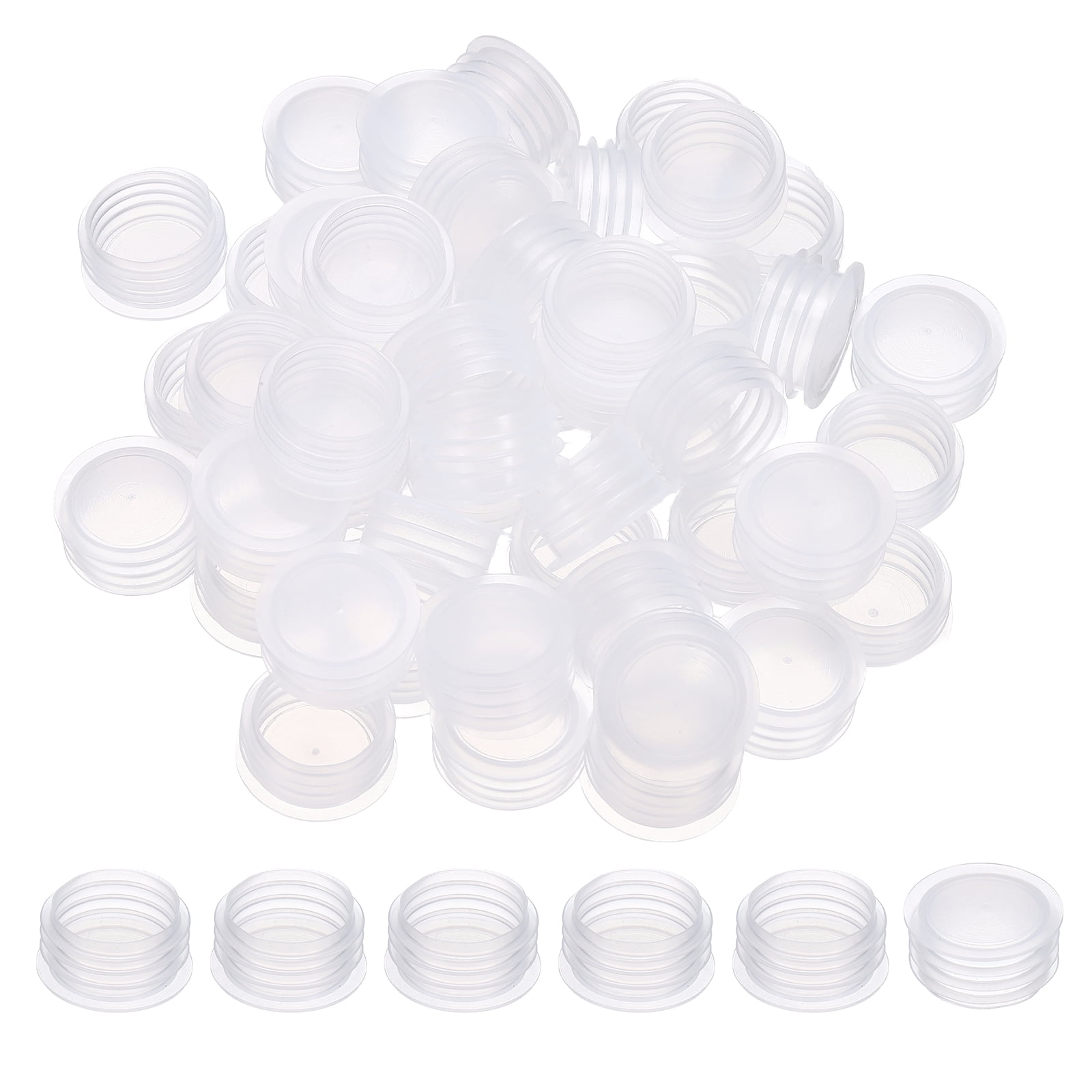 Uxcell Suit for 19mm Plastic Stopper Replacement Plug Cap, 50 Pcs Press ...