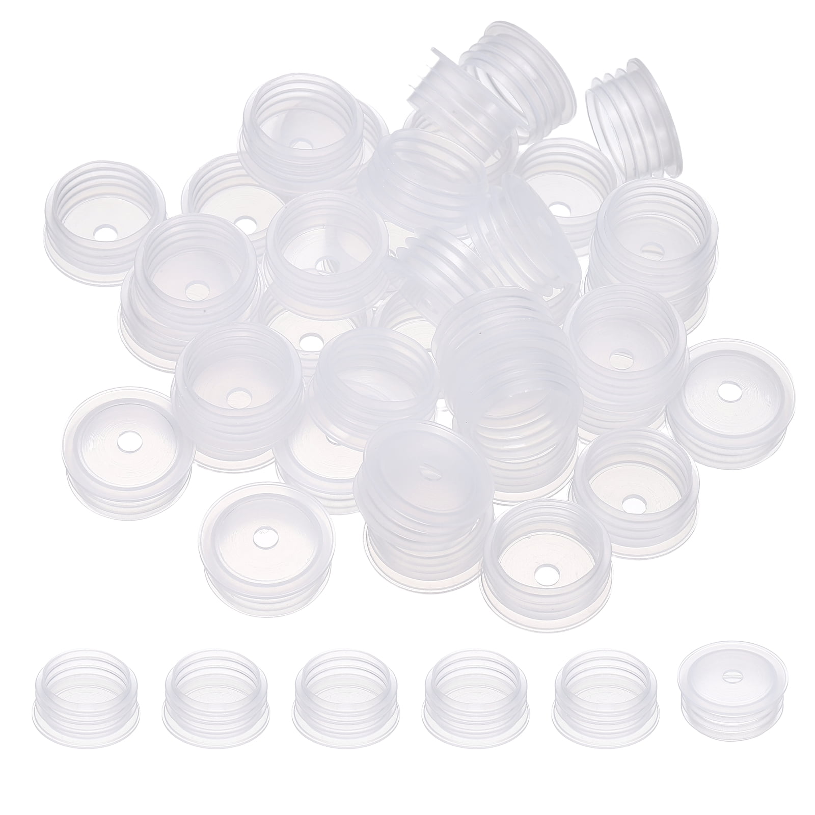 Uxcell Suit for 20mm Plastic Bottle Adapter, 36 Pcs Press-in Bottle ...
