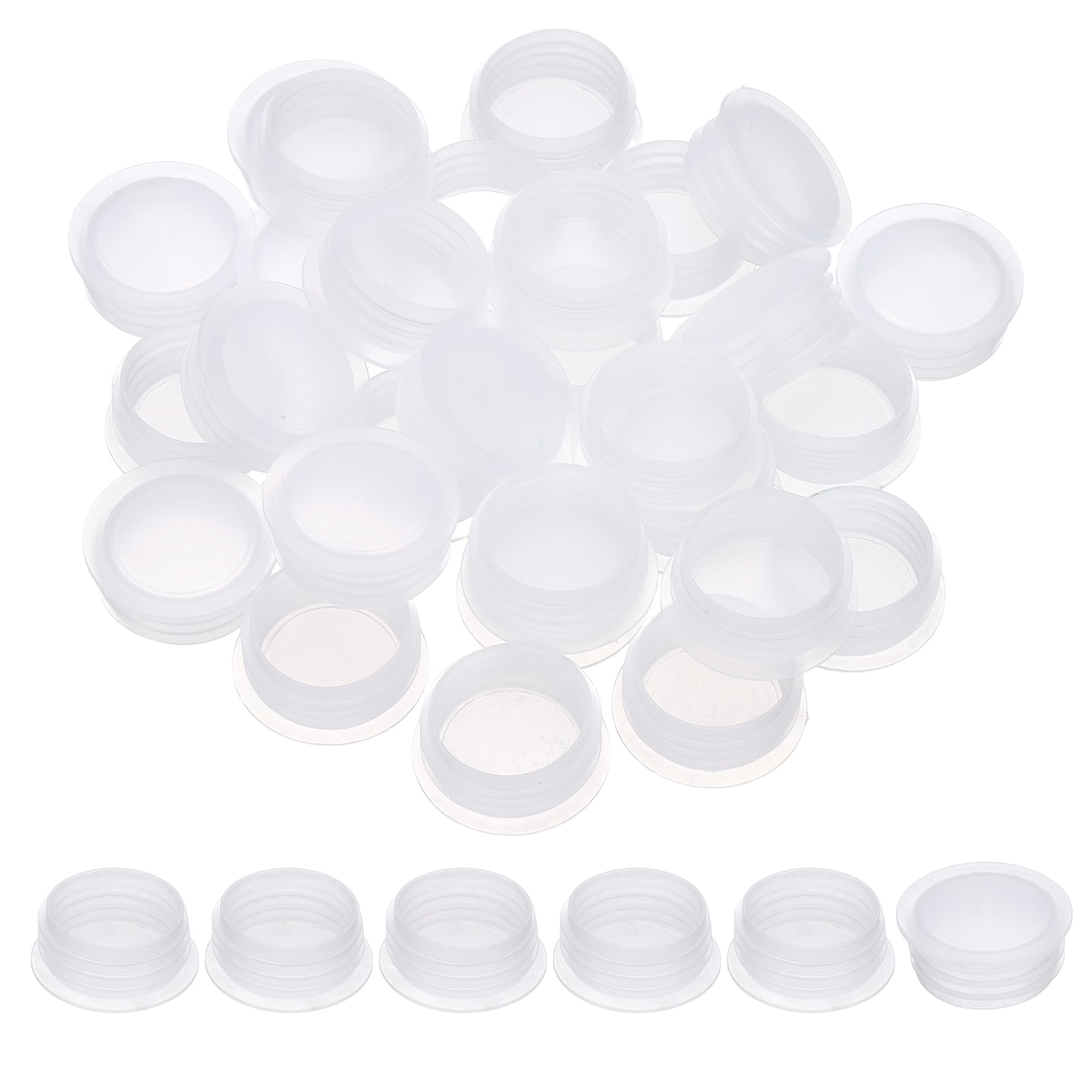 Uxcell Suit for 26mm Plastic Stopper Replacement Plug Cap, 50 Pcs Press ...