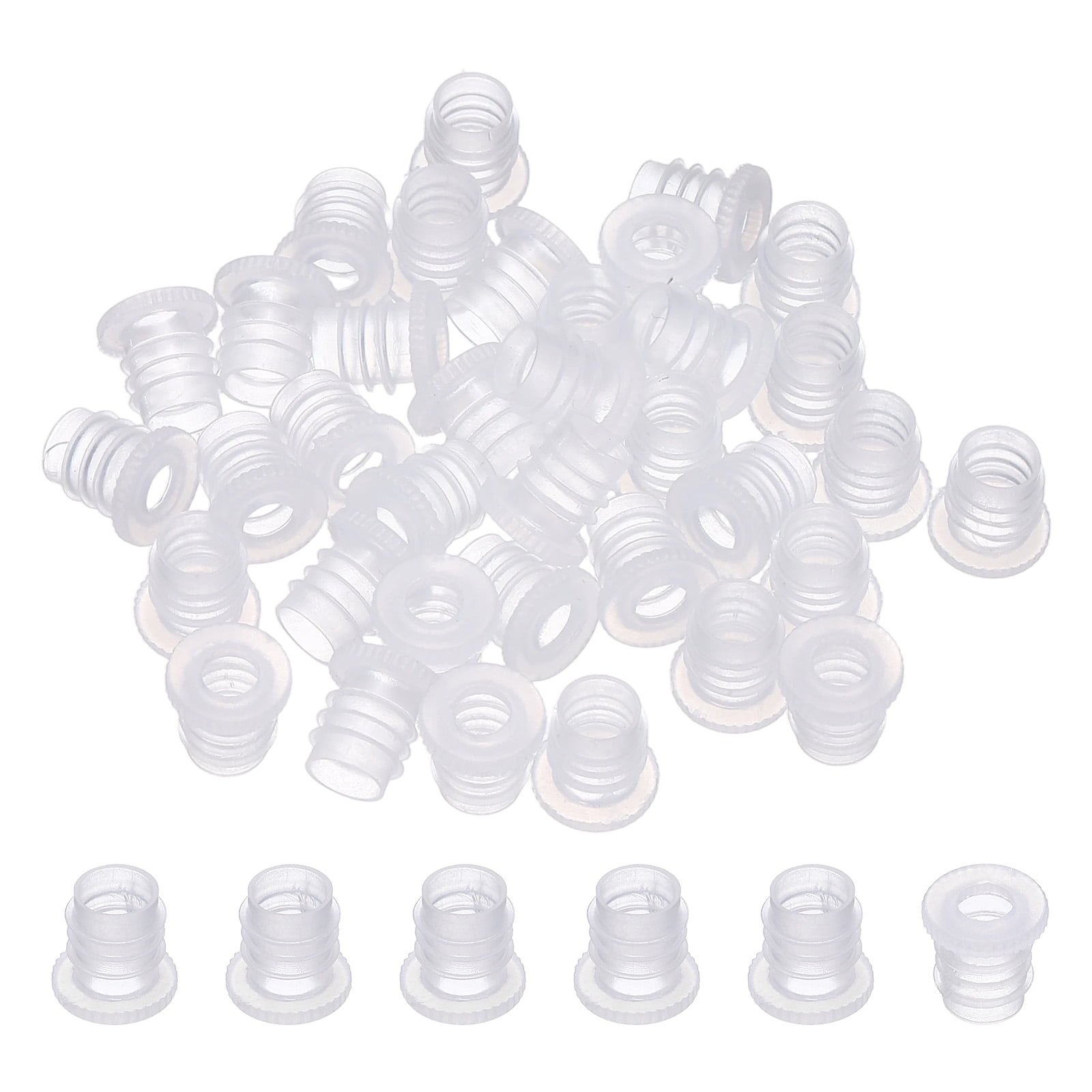 Uxcell Suit for 7mm Plastic Bottle Adapter, 36 Pcs Press-in Bottle Plug ...