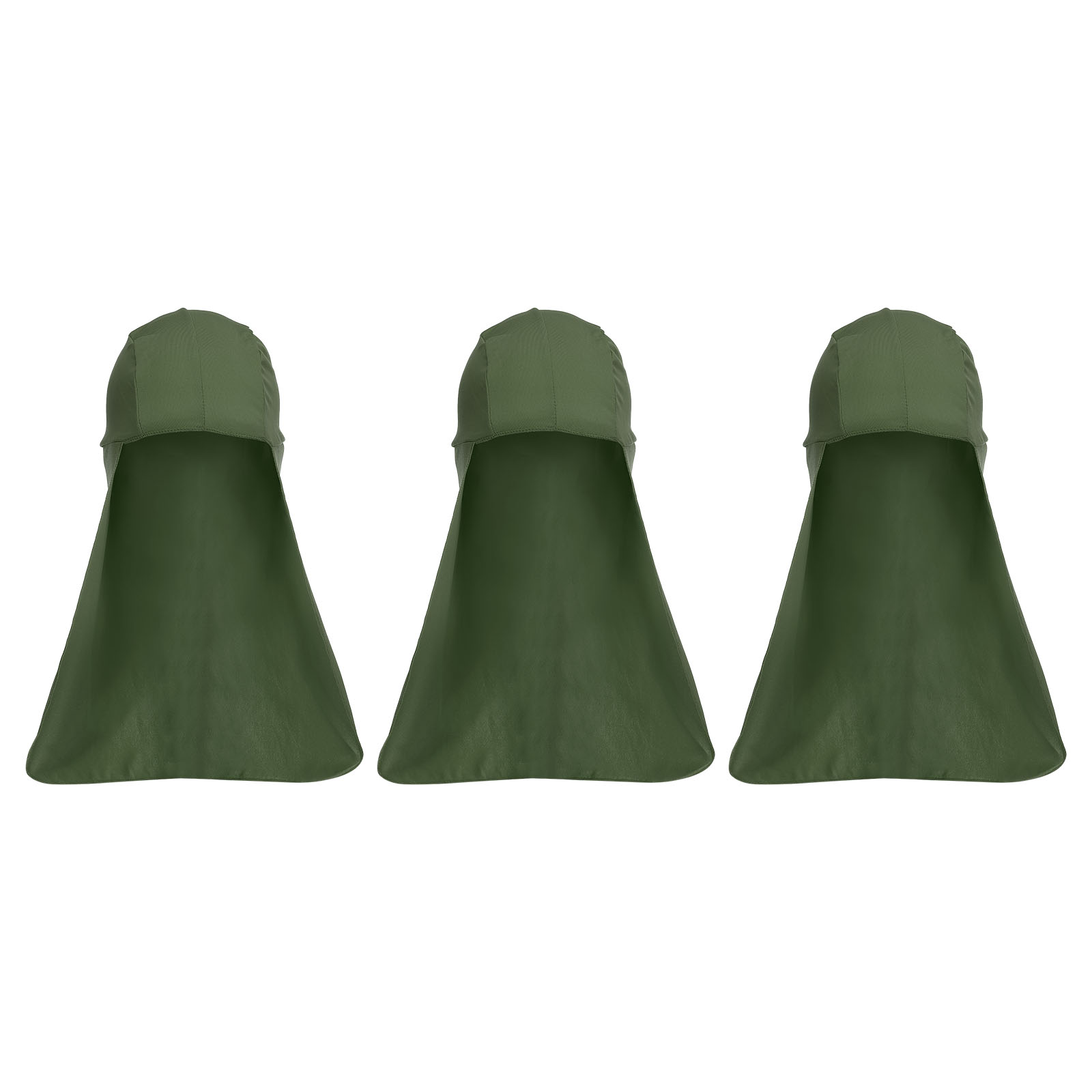 Uxcell Sun Shade Hat Neck Shade, 3 Pack Cooling Skull Cap Fishing Hats ...