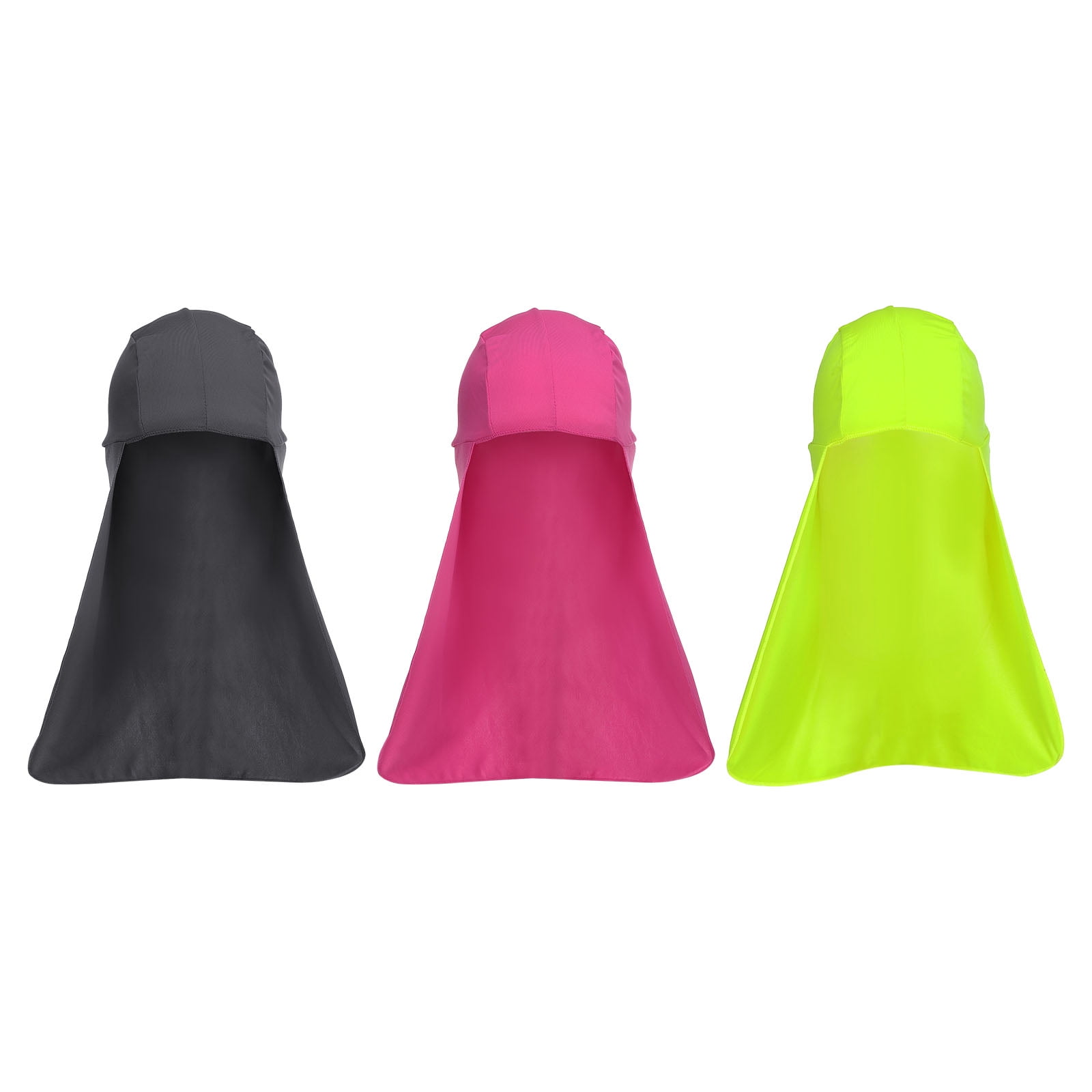 Uxcell Sun Shade Hat Neck Shade, 3 Pack Cooling Skull Cap Fishing Hats ...