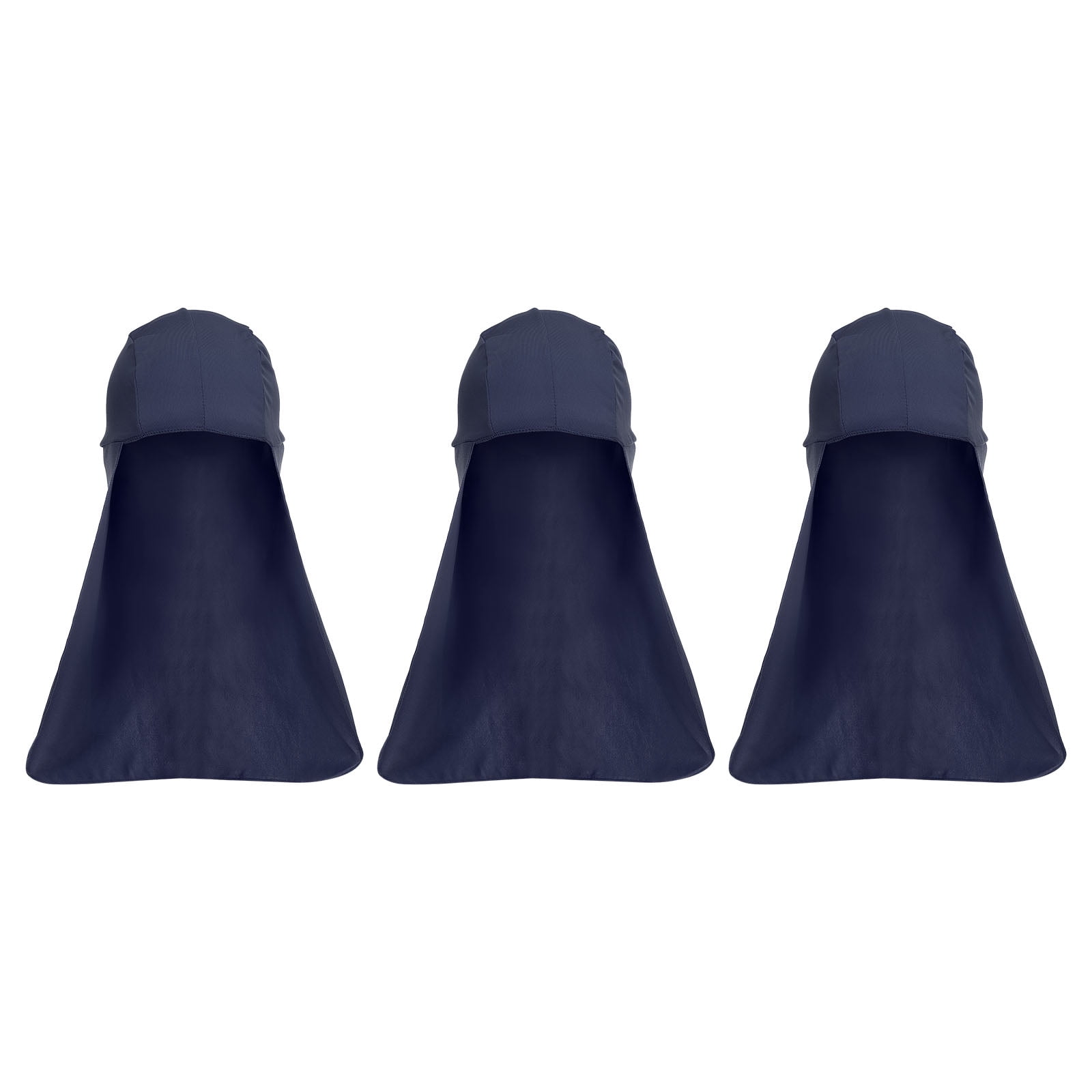 Uxcell Sun Shade Hat Neck Shade, 3 Pack Cooling Skull Cap Fishing Hats ...