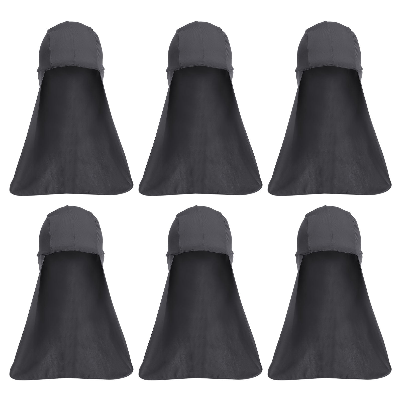 Uxcell Sun Shade Hat Neck Shade, 6 Pack Cooling Skull Cap Fishing Hats ...