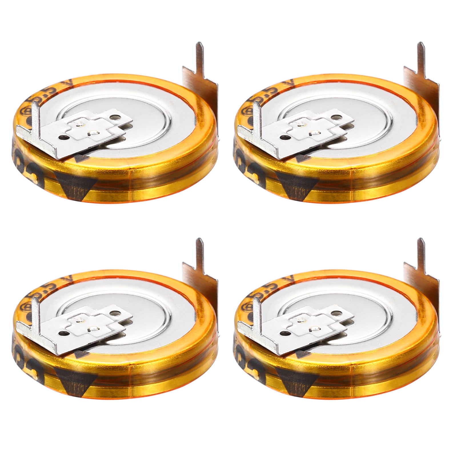 Uxcell Super Capacitor, 5.5V 1F H-Type Button Capacitor, High Energy ...