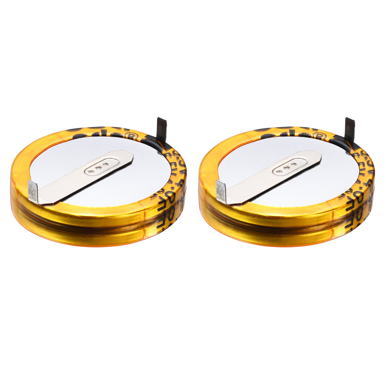 Uxcell Super Capacitor, 5.5V 4F H-Type Button Capacitor, High Energy ...