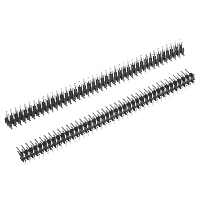 Uxcell Surface Mounted Devices Header Pin Strip 80P 2 Row 2mm Pitch ...