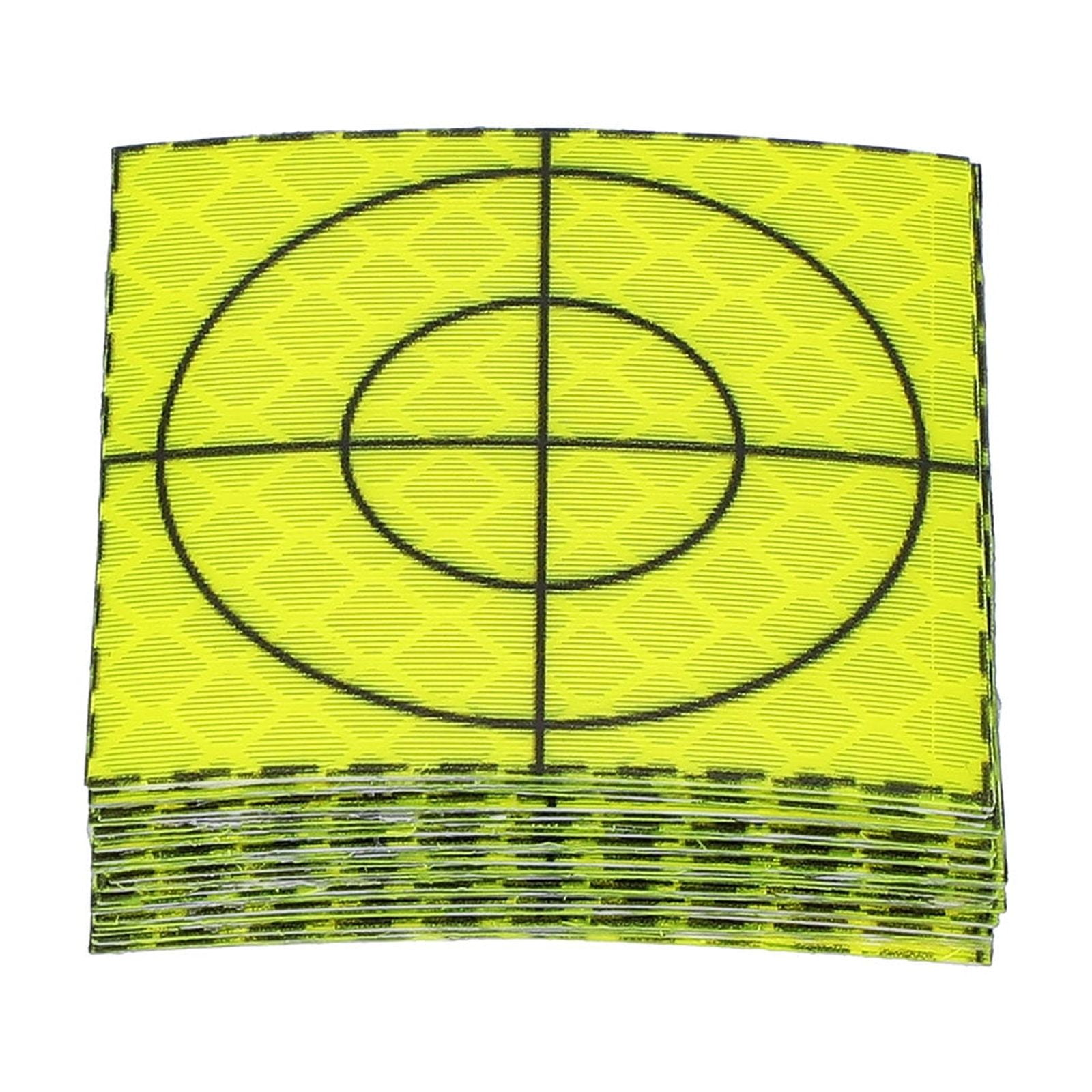 Uxcell Survey Reflector Sheets, Self-Adhesive Reflective Target Sheets ...