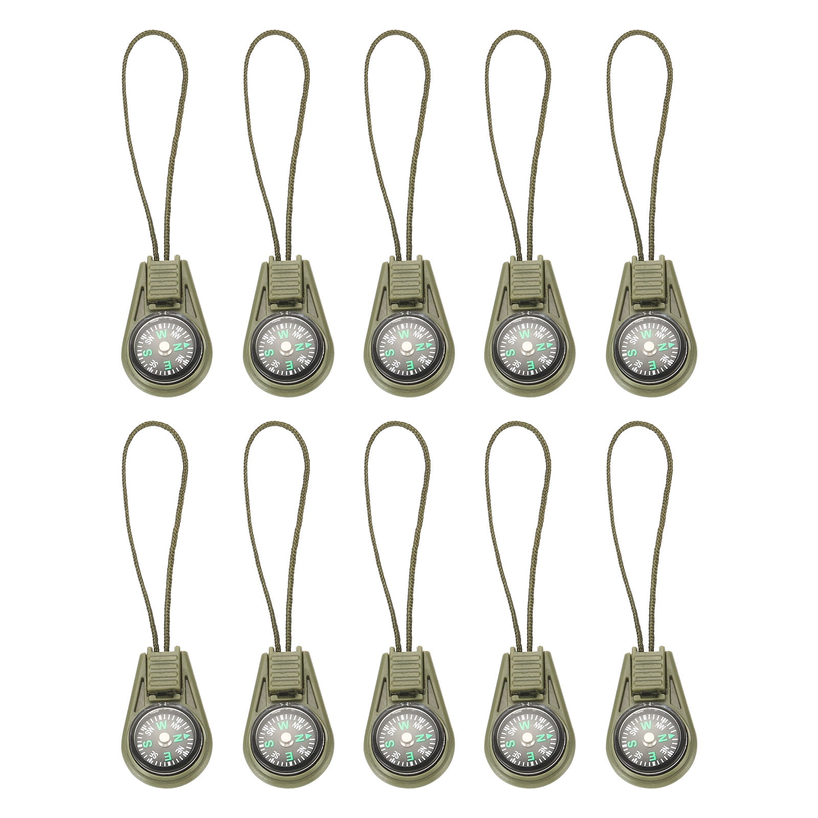 Uxcell Survival Compass, 25 Pack Pocket Camping Compass with String for ...