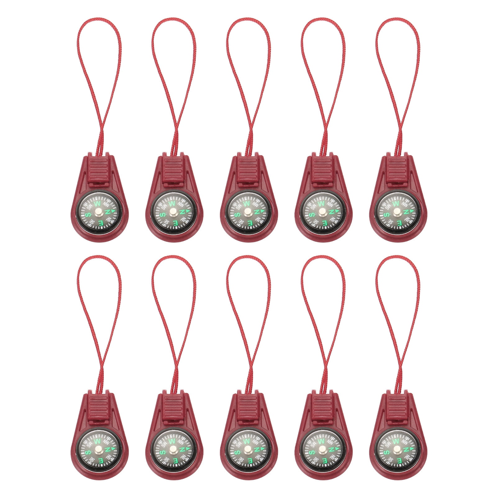 Uxcell Survival Compass, 25 Pack Pocket Camping Compass with String for ...
